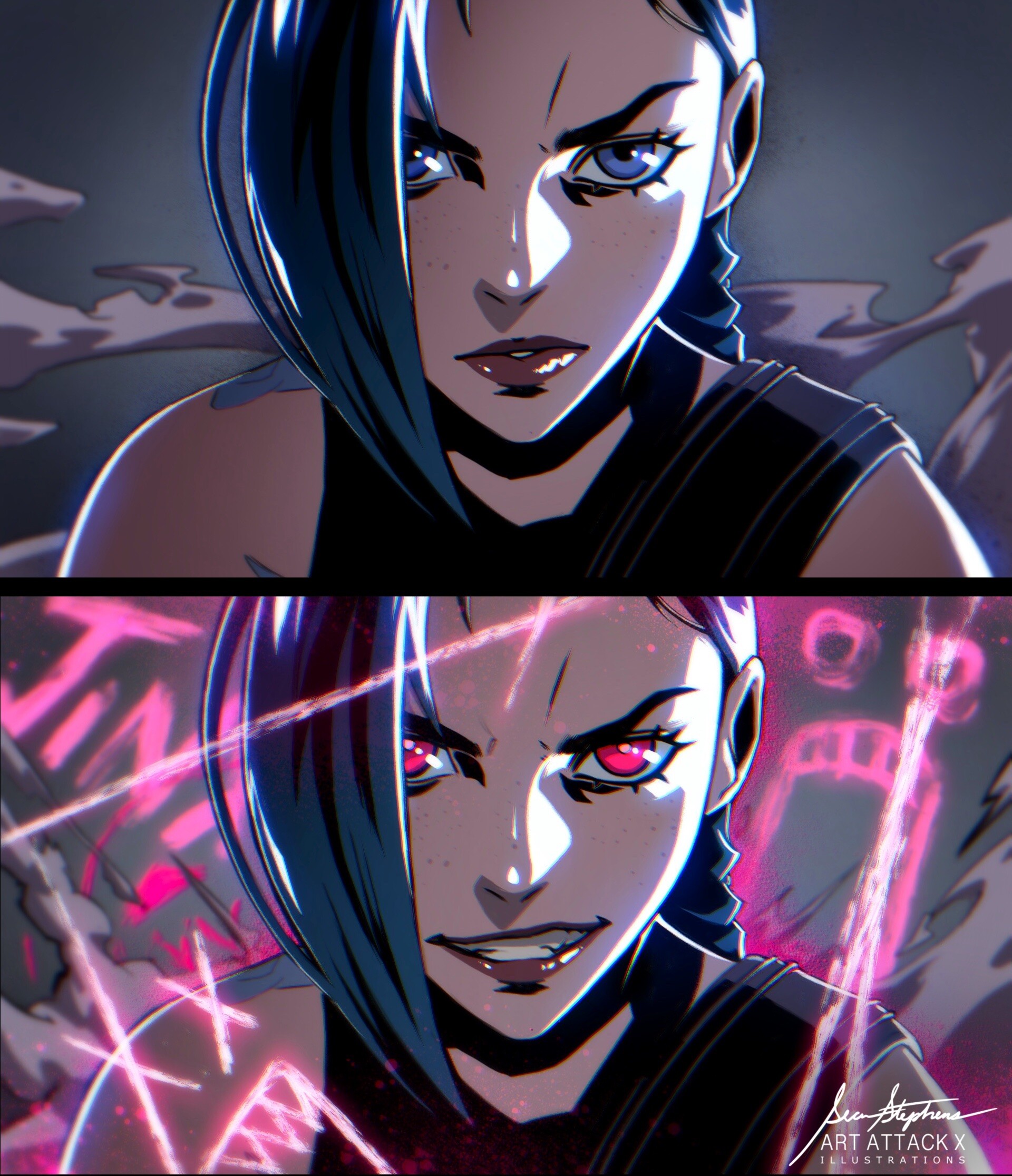 ArtStation - My 2023 Jinx rendition