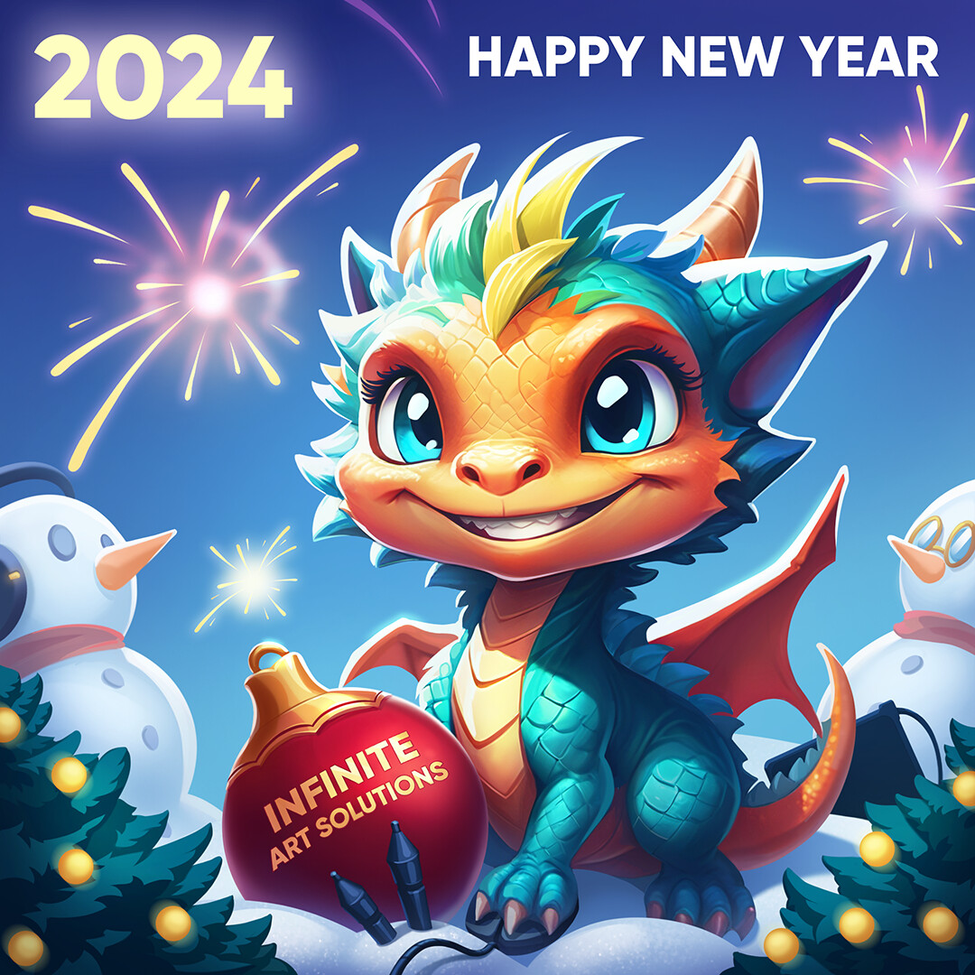 INFINITE ART SOLUTIONS - Happy New Year!