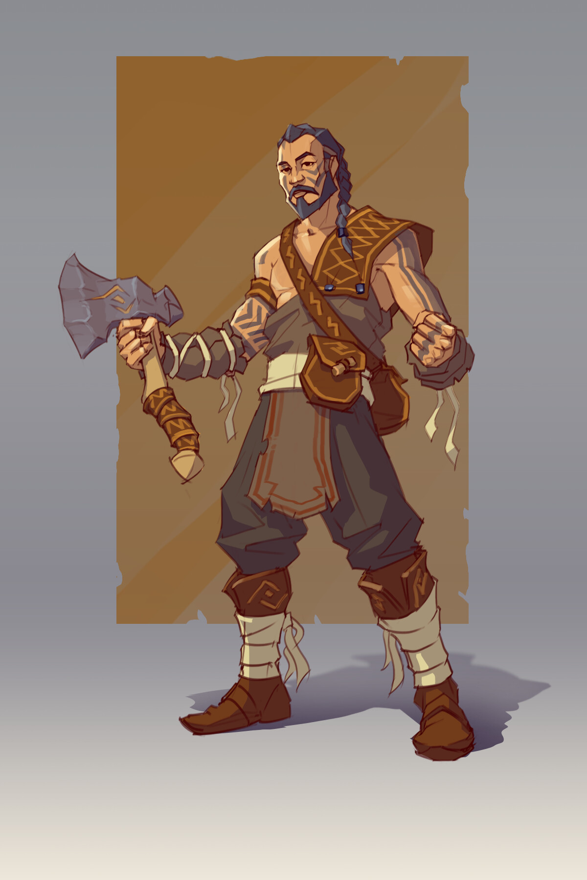 ArtStation - Tribal human concepts