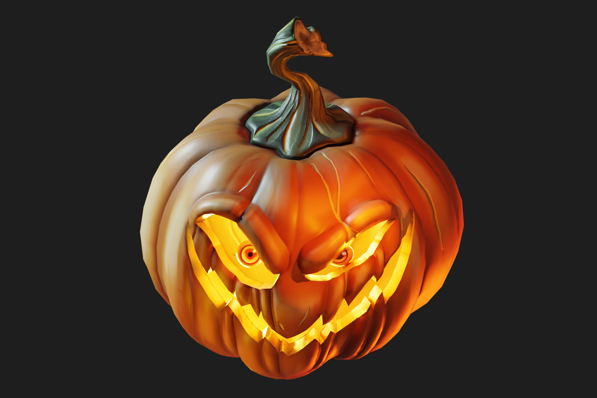 ArtStation - Ghost Pumpkin