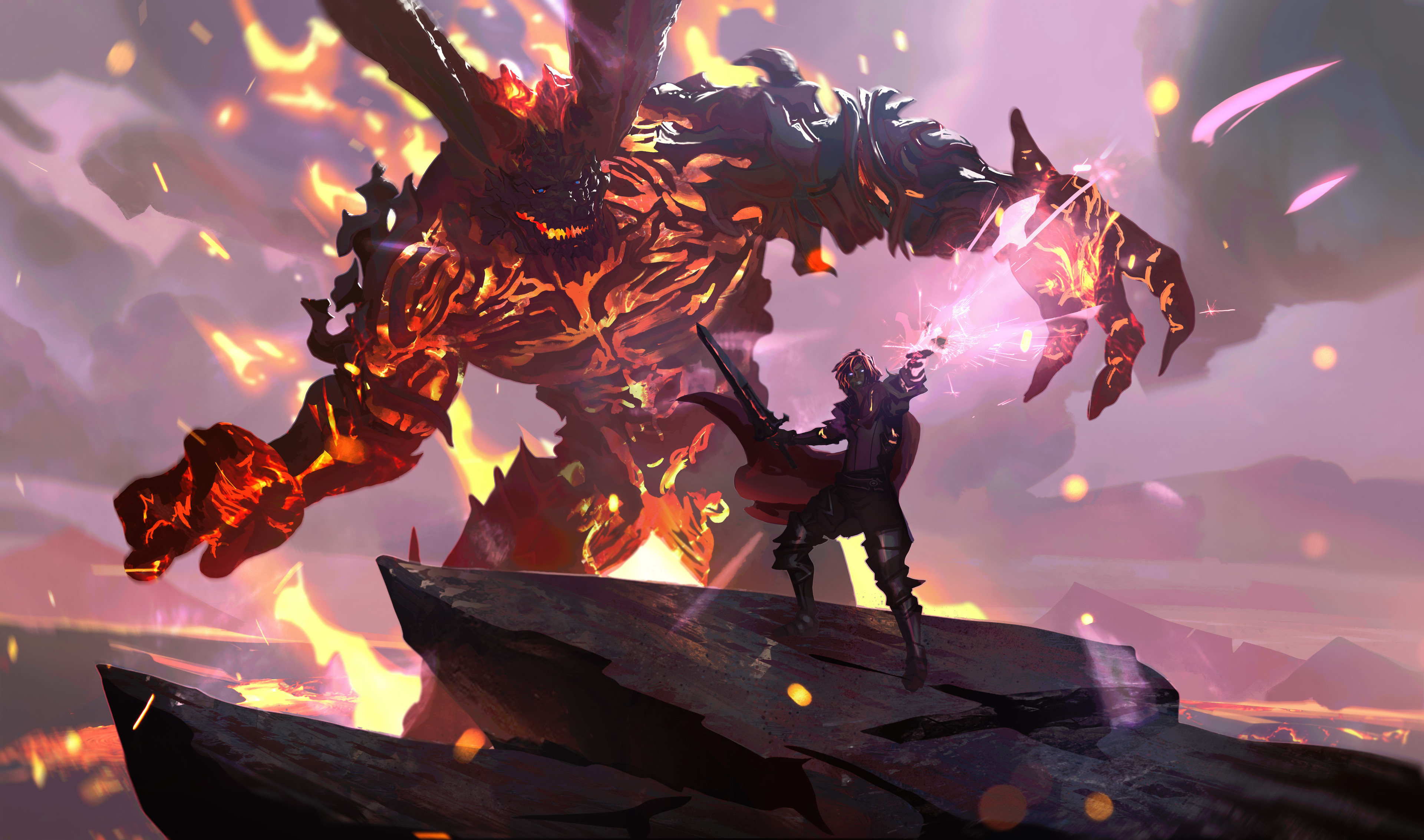 Brushsauce Studio - ifrit and clive