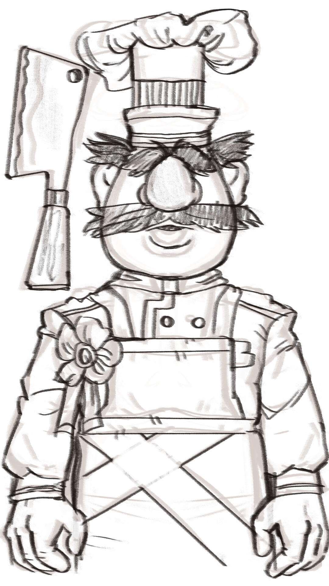 muppet swedish chef coloring pages