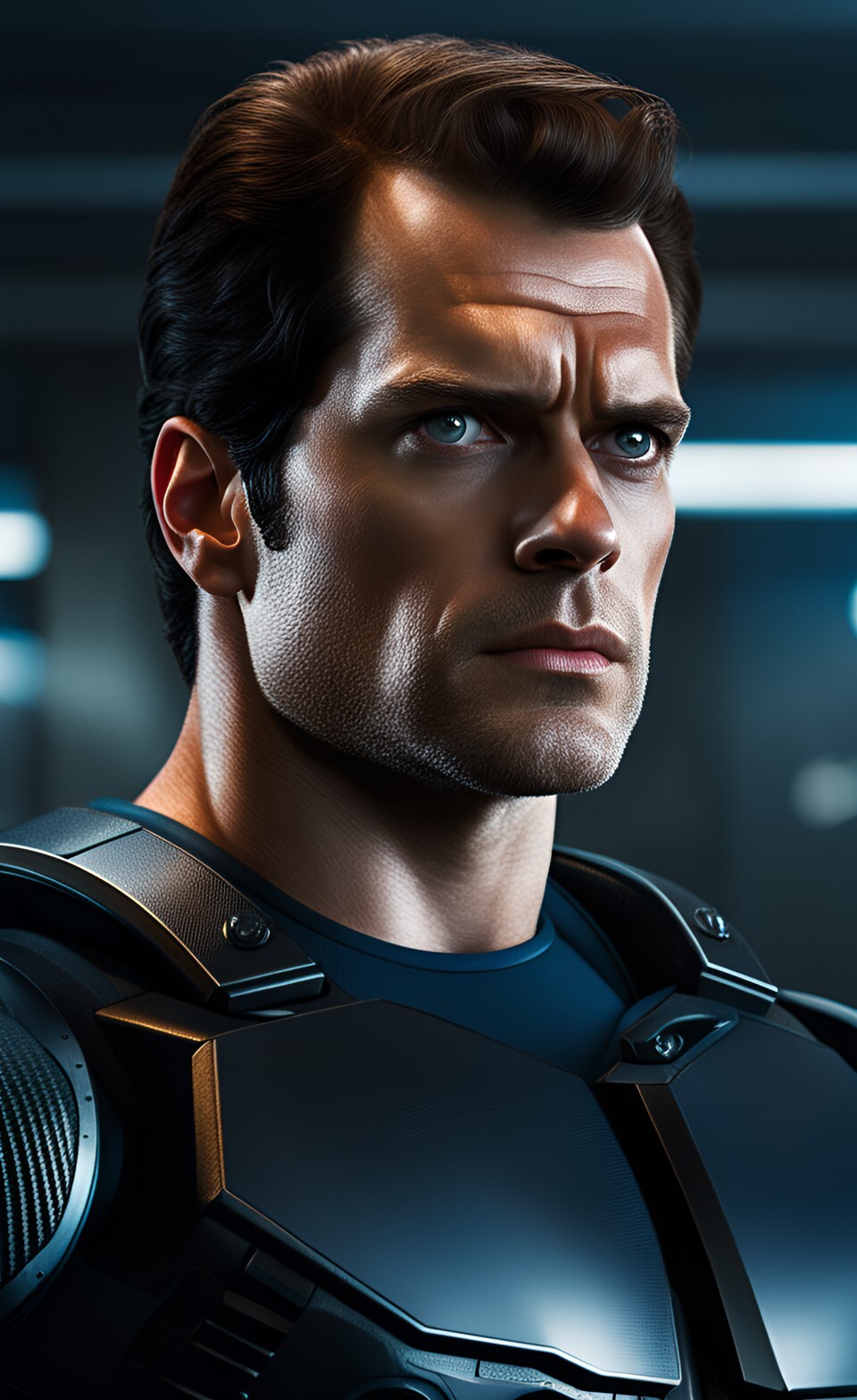 ArtStation - Henry Cavill as the Terminator