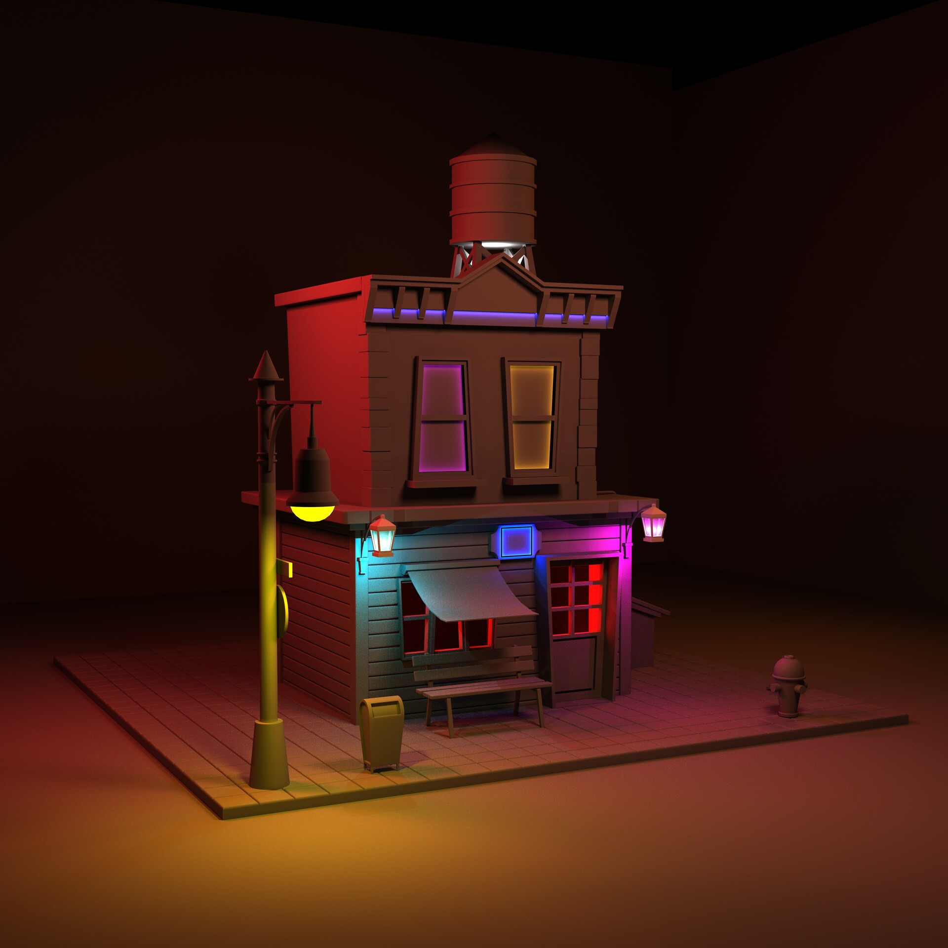 ArtStation - Cartoon_home