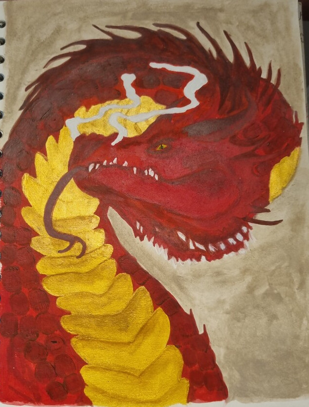 ArtStation - Red Dragon