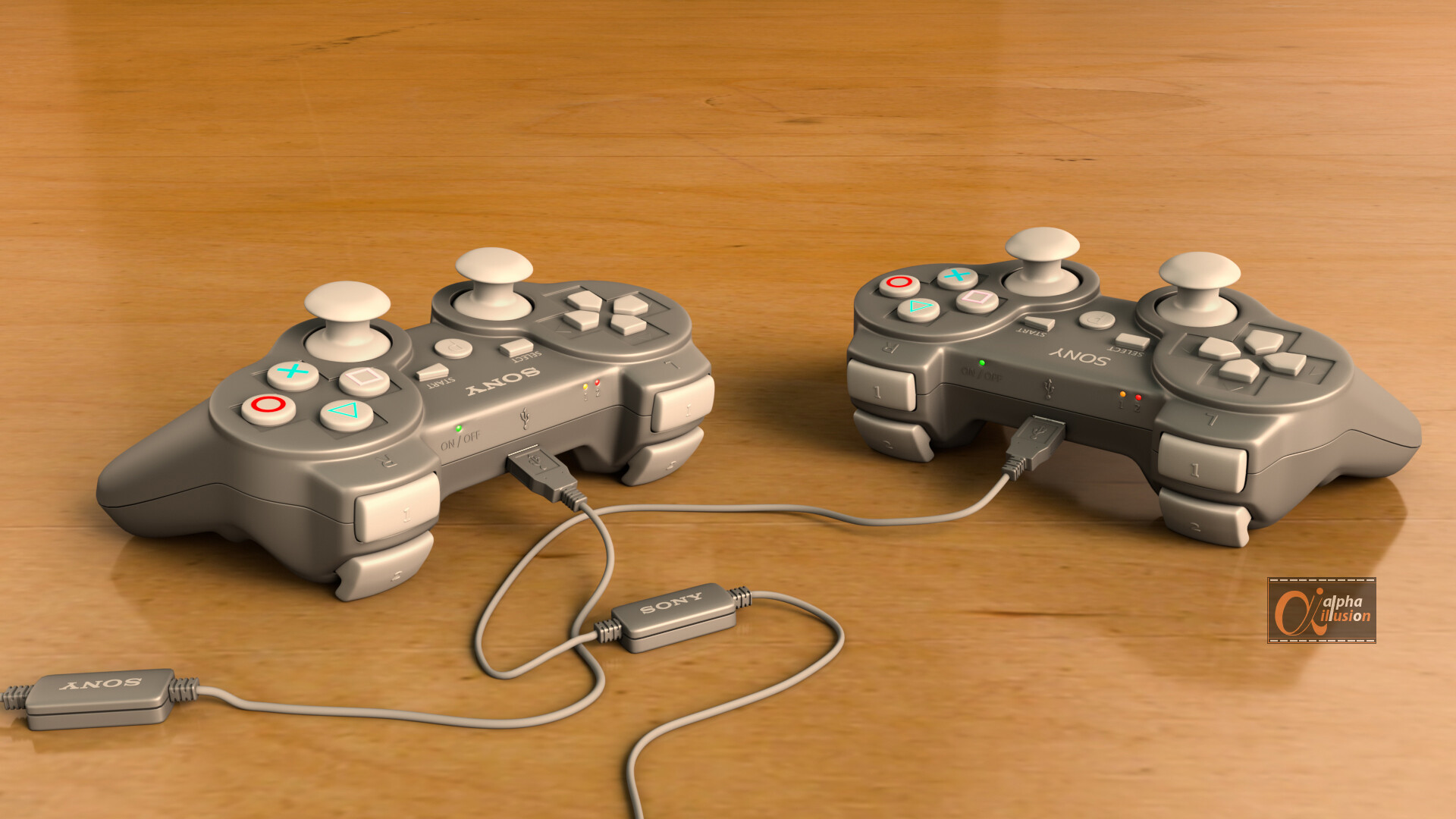 ArtStation - Game pad modeling