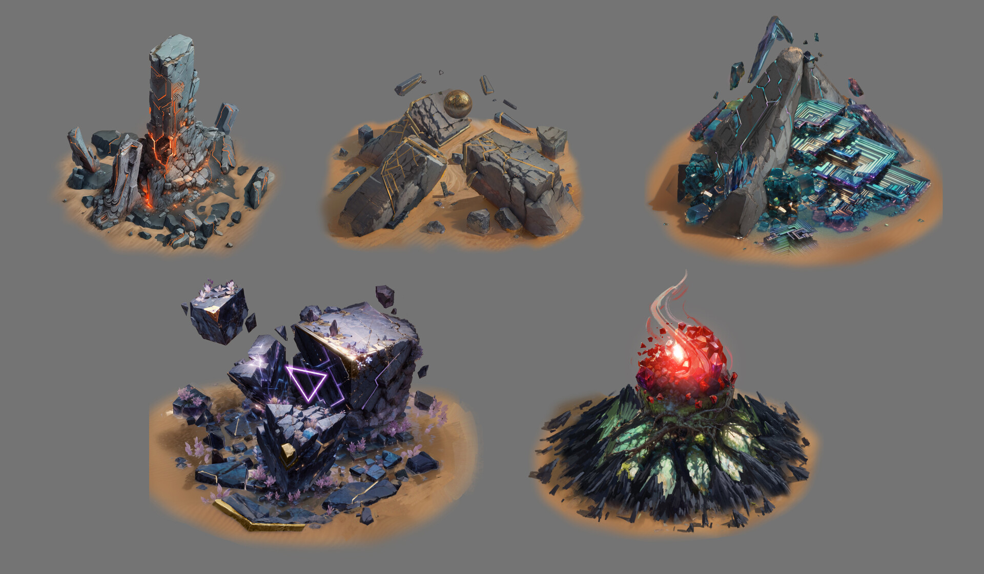 ArtStation - Old work of Entropy 2099 in Funplus