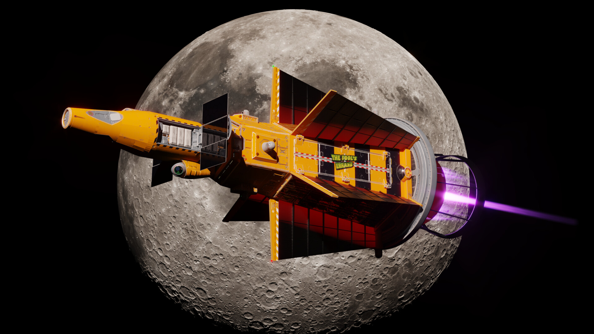 ArtStation - Commission: THE FOOL'S ERRAND - A LIVING RELIC, Spacers Saga