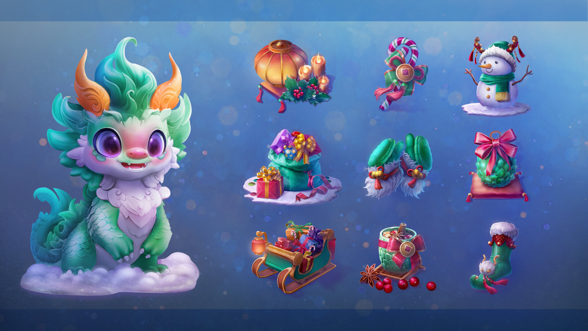 ArtStation - Christmas icons