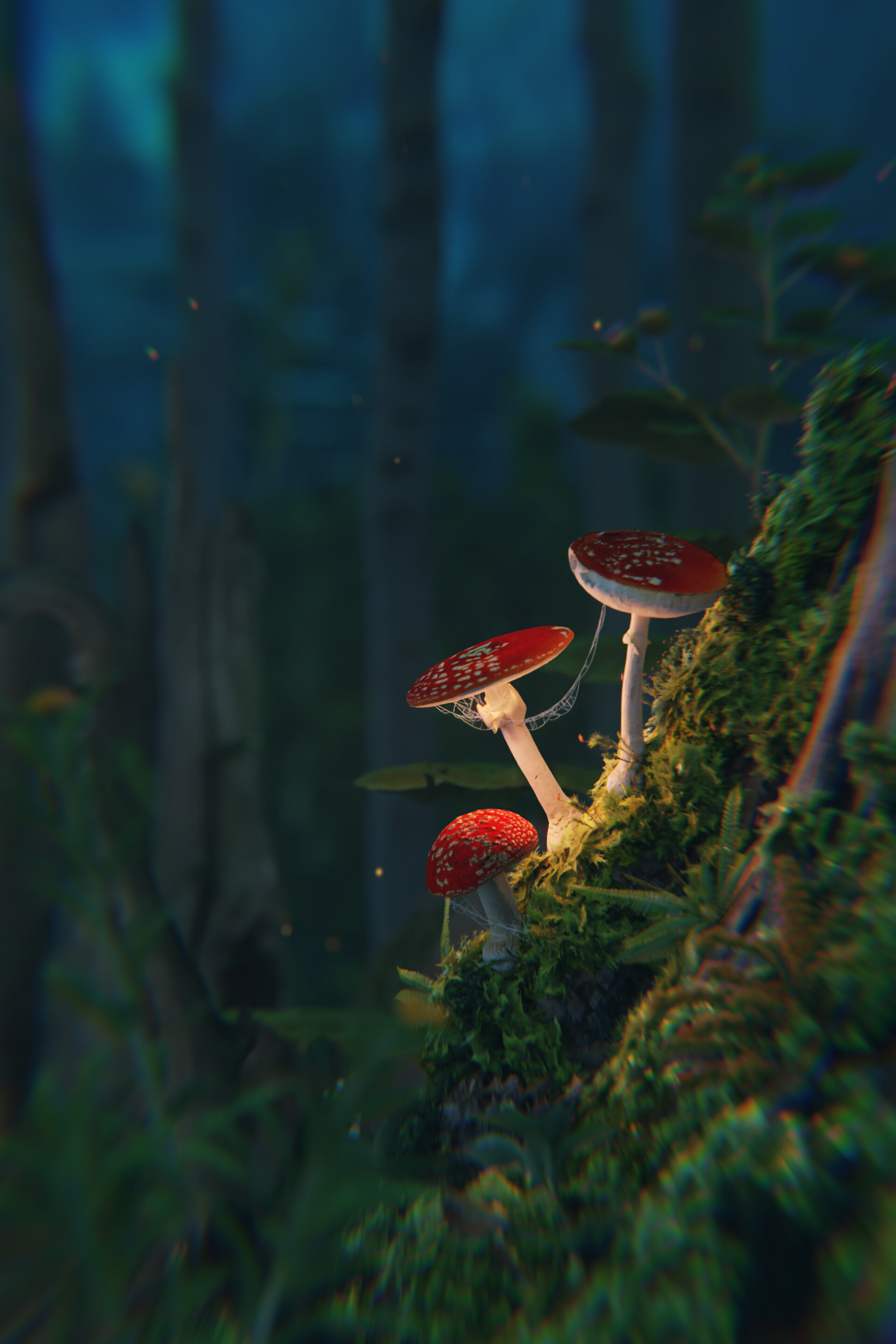 ArtStation - Moss after rain