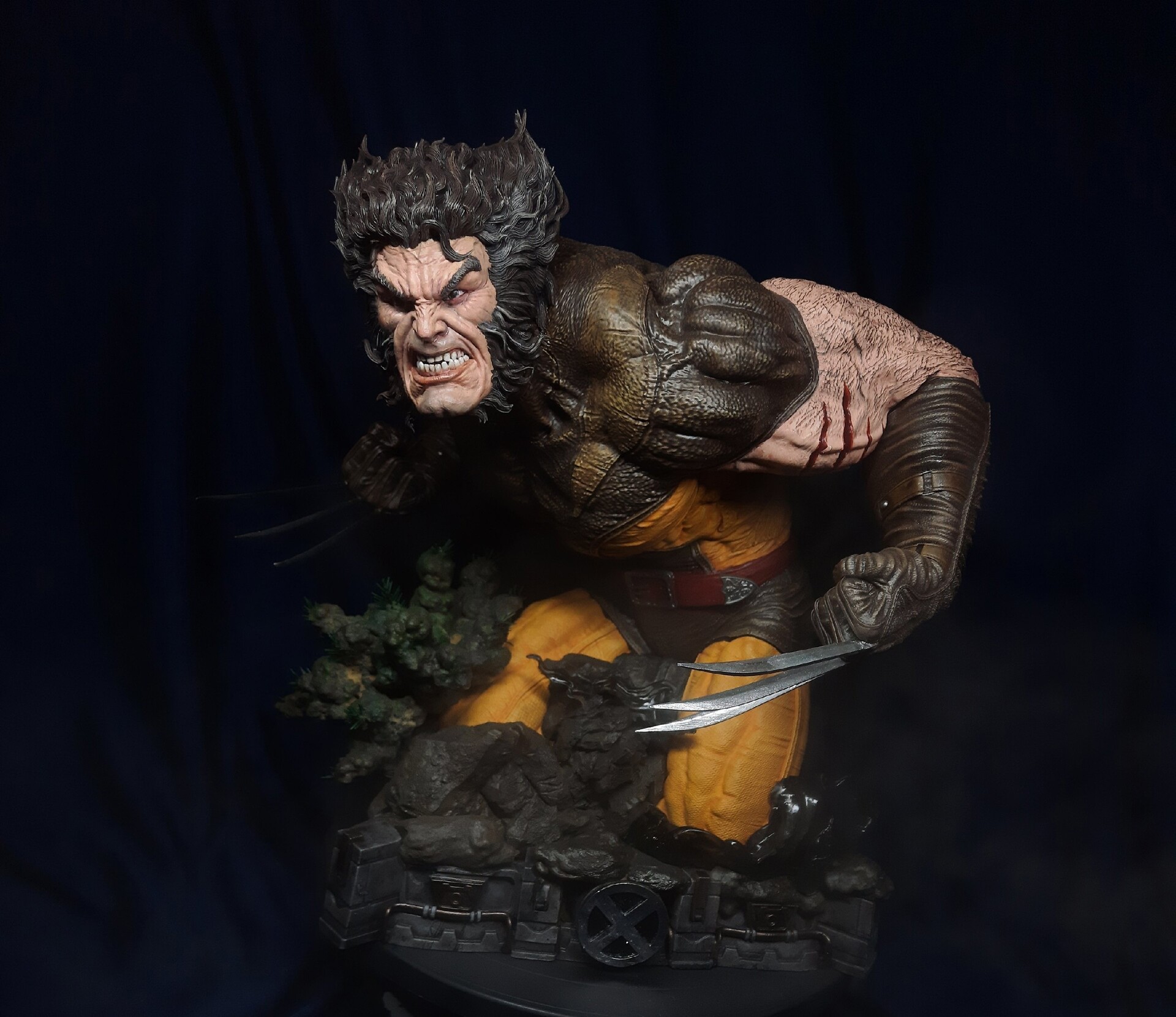 ArtStation - Wolverine 3d print and paint. 3d model by Wicked Studios.