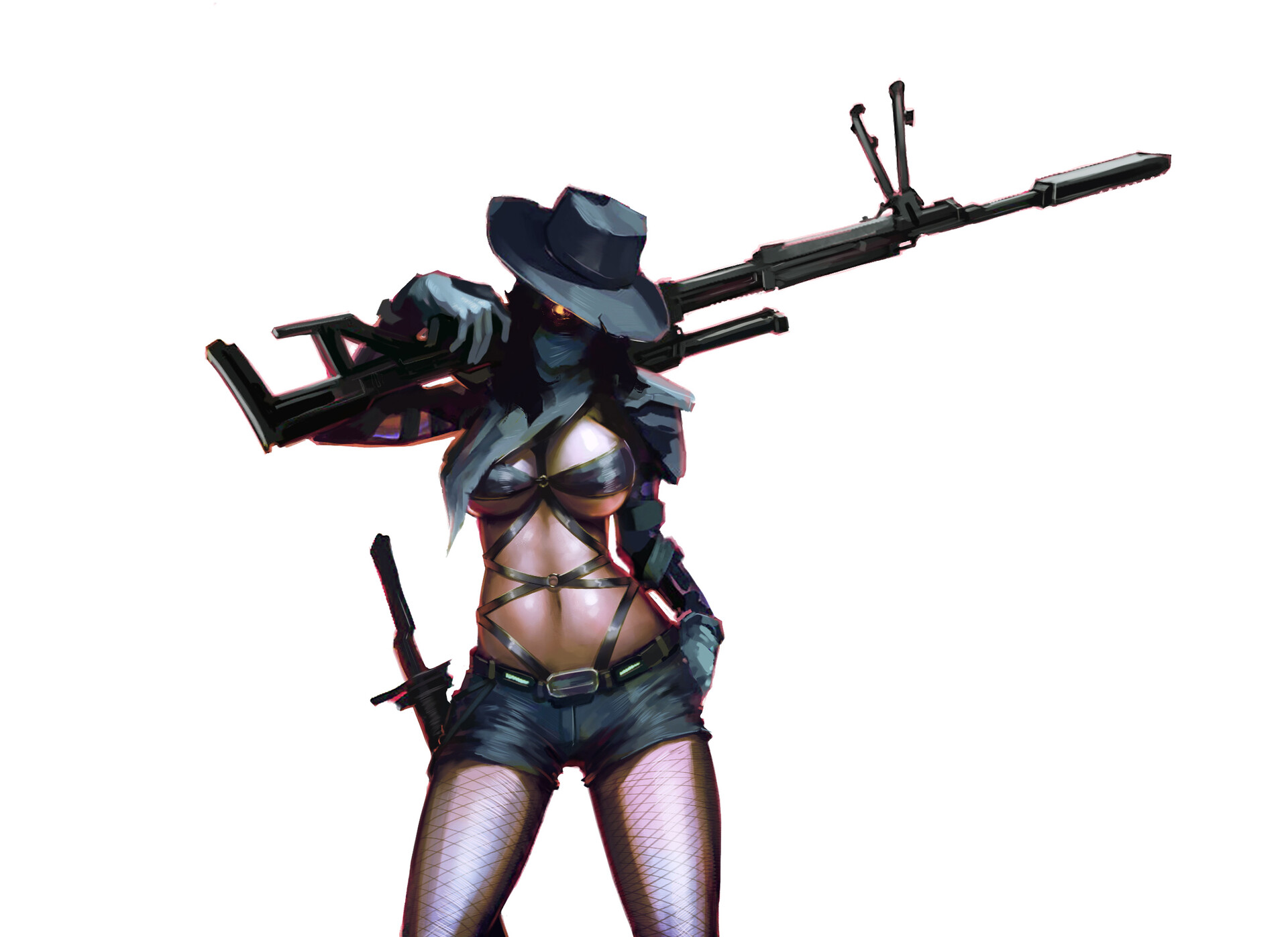 ArtStation - Gunslinger girl