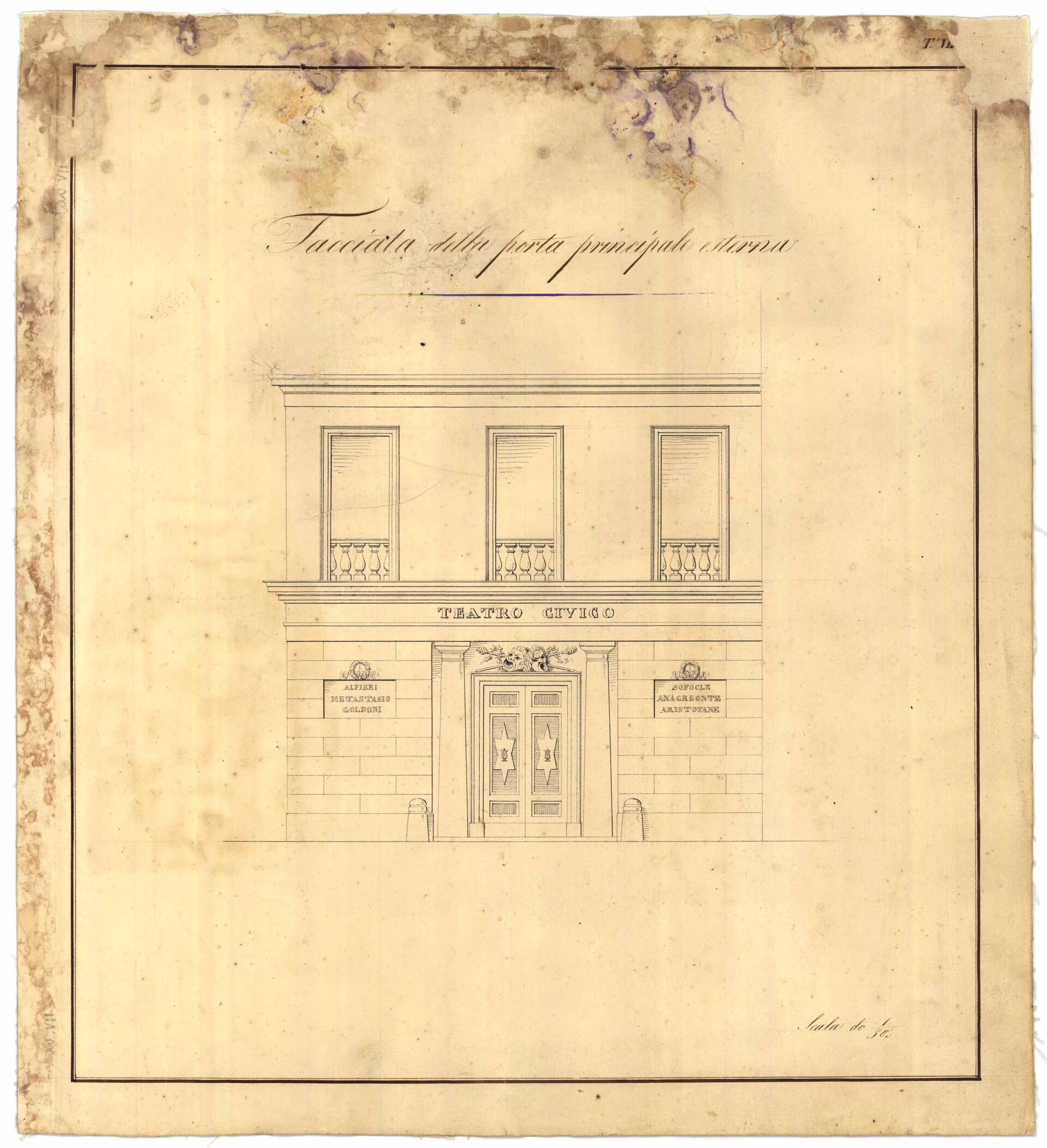 Marco Atzeri - reconstruction of an XIX century theater project in ...