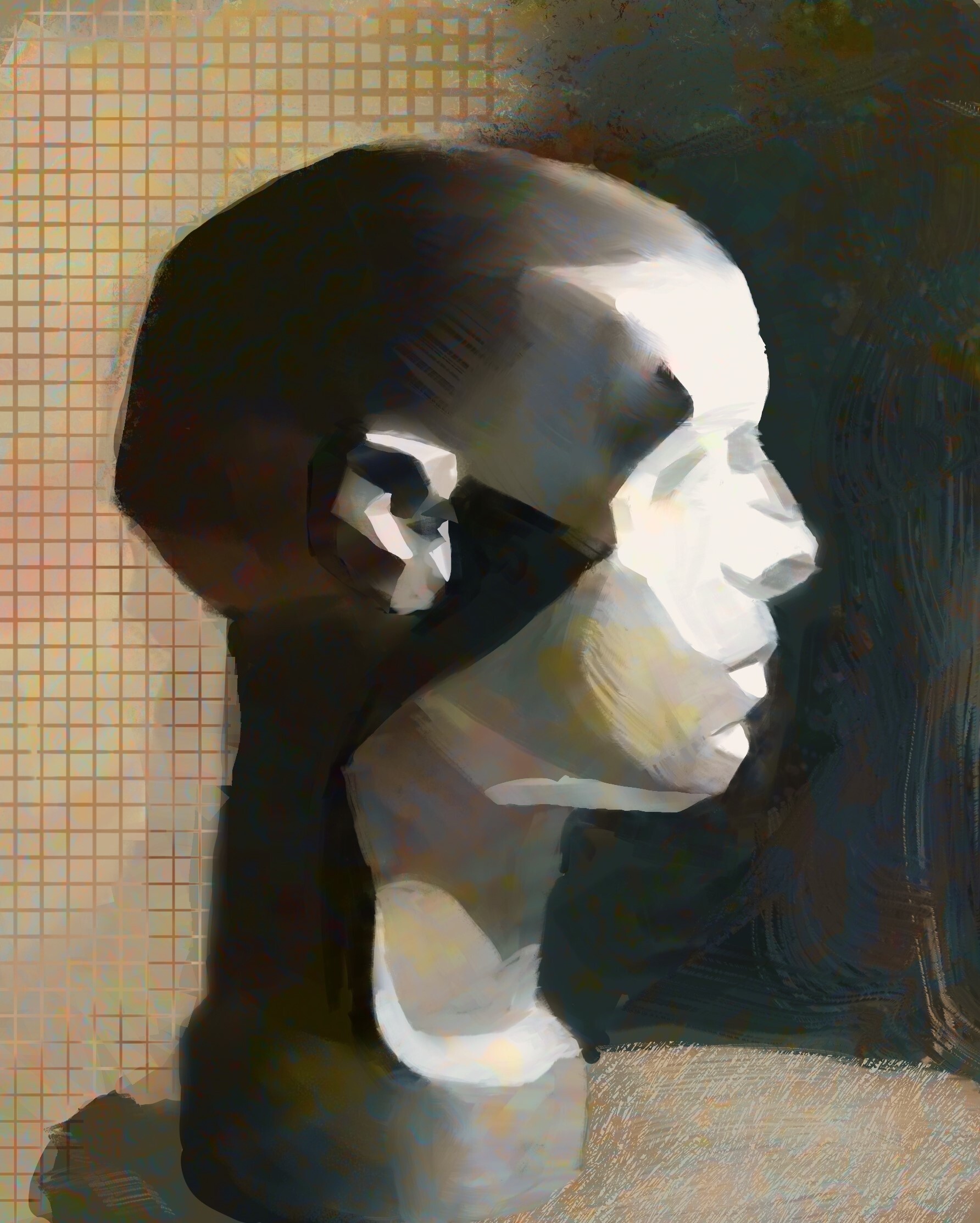 ArtStation - Asaro head study