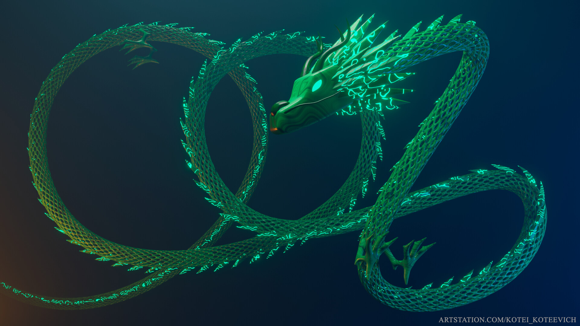 Kotei Koteevich - Happy New year 2024 - the year of the dragon