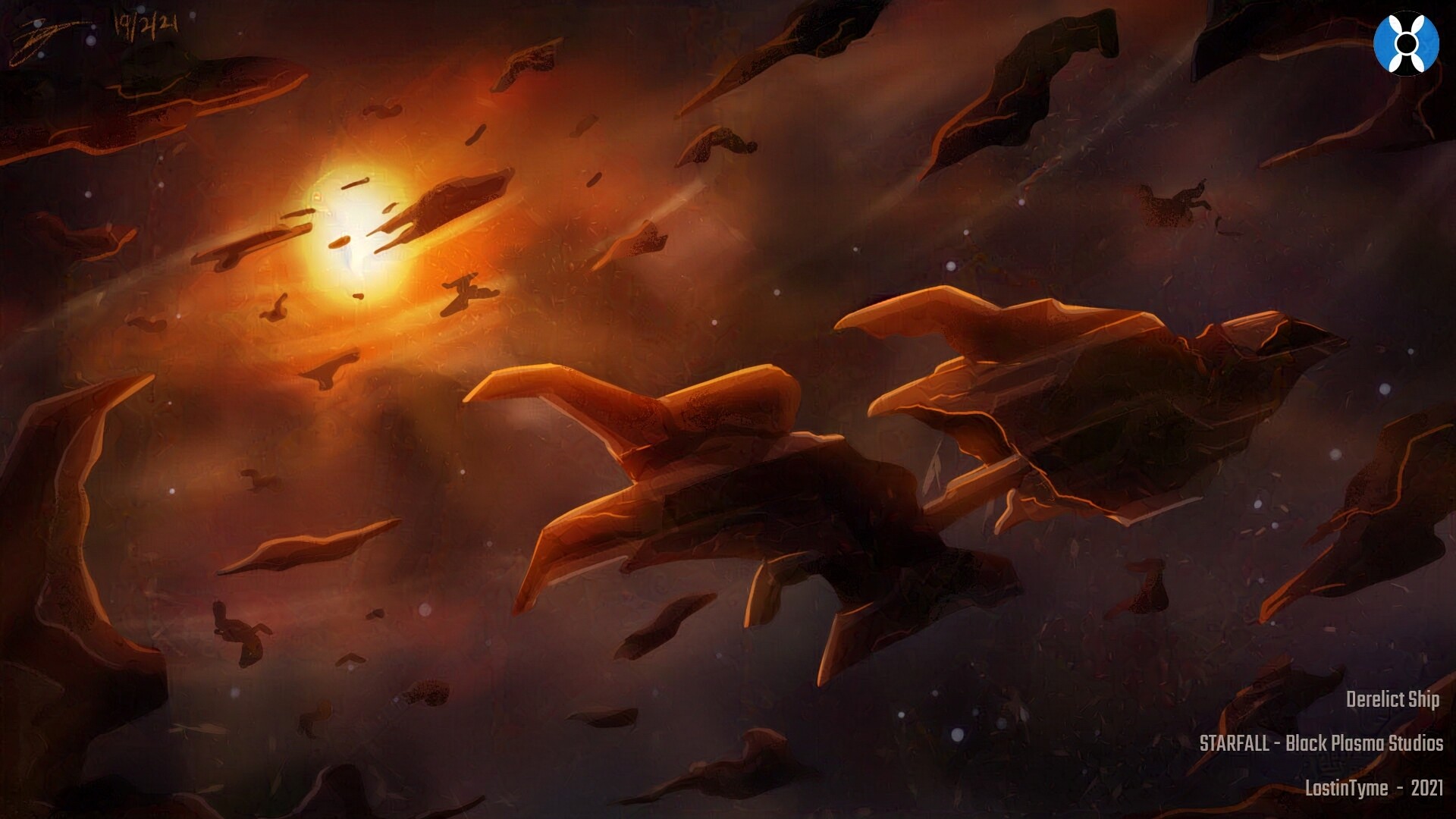 ArtStation - Derelict Ship Concept Art