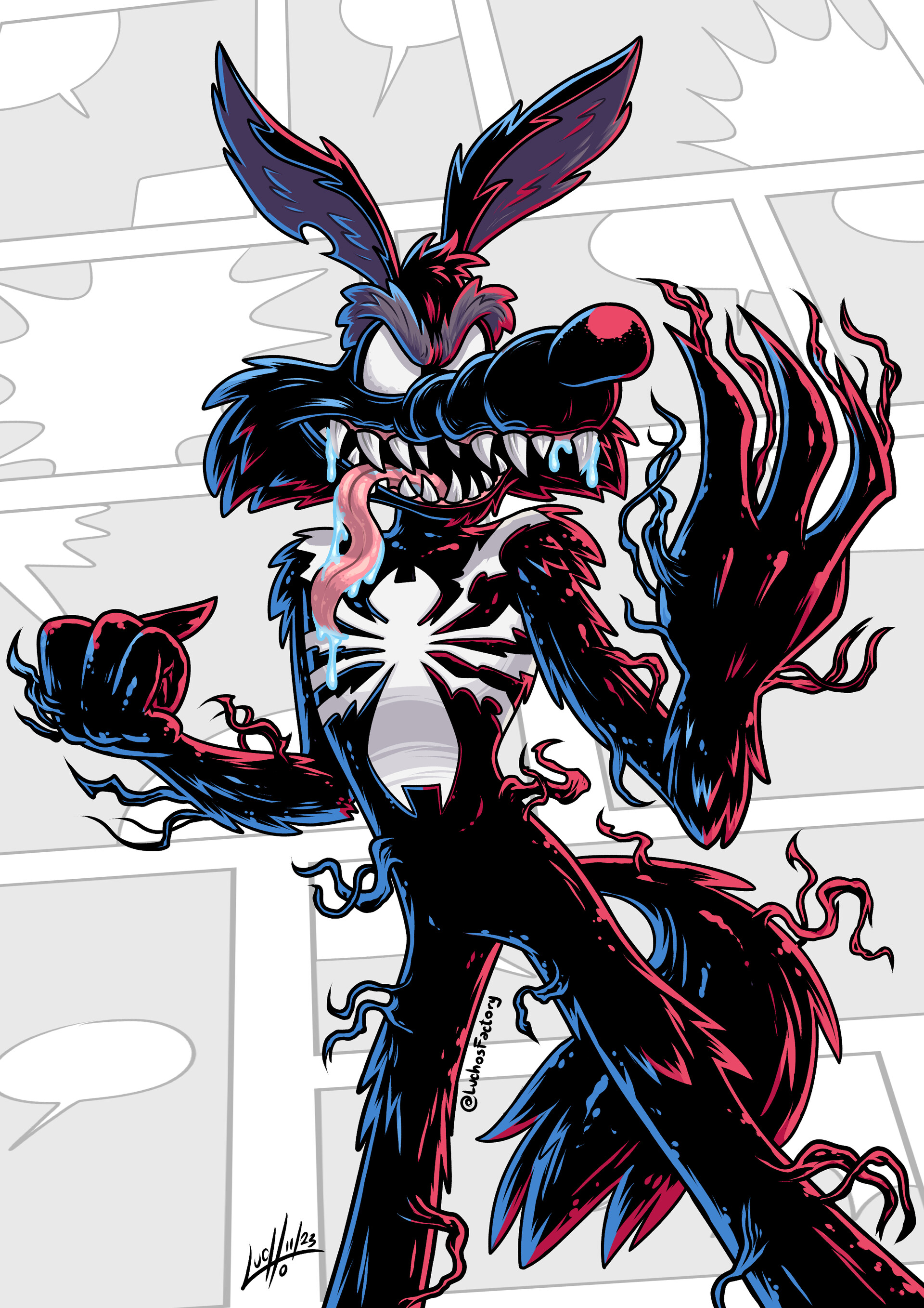 ArtStation - Venomized Wile E. Coyote