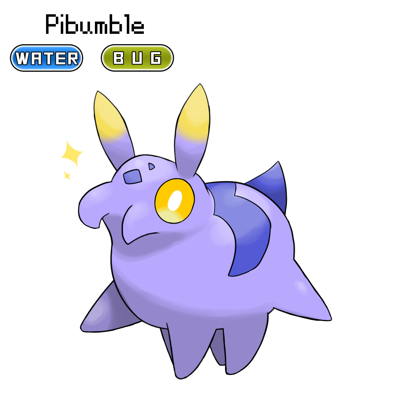 Applecharm Starhorse - Pibumble - Fakemon