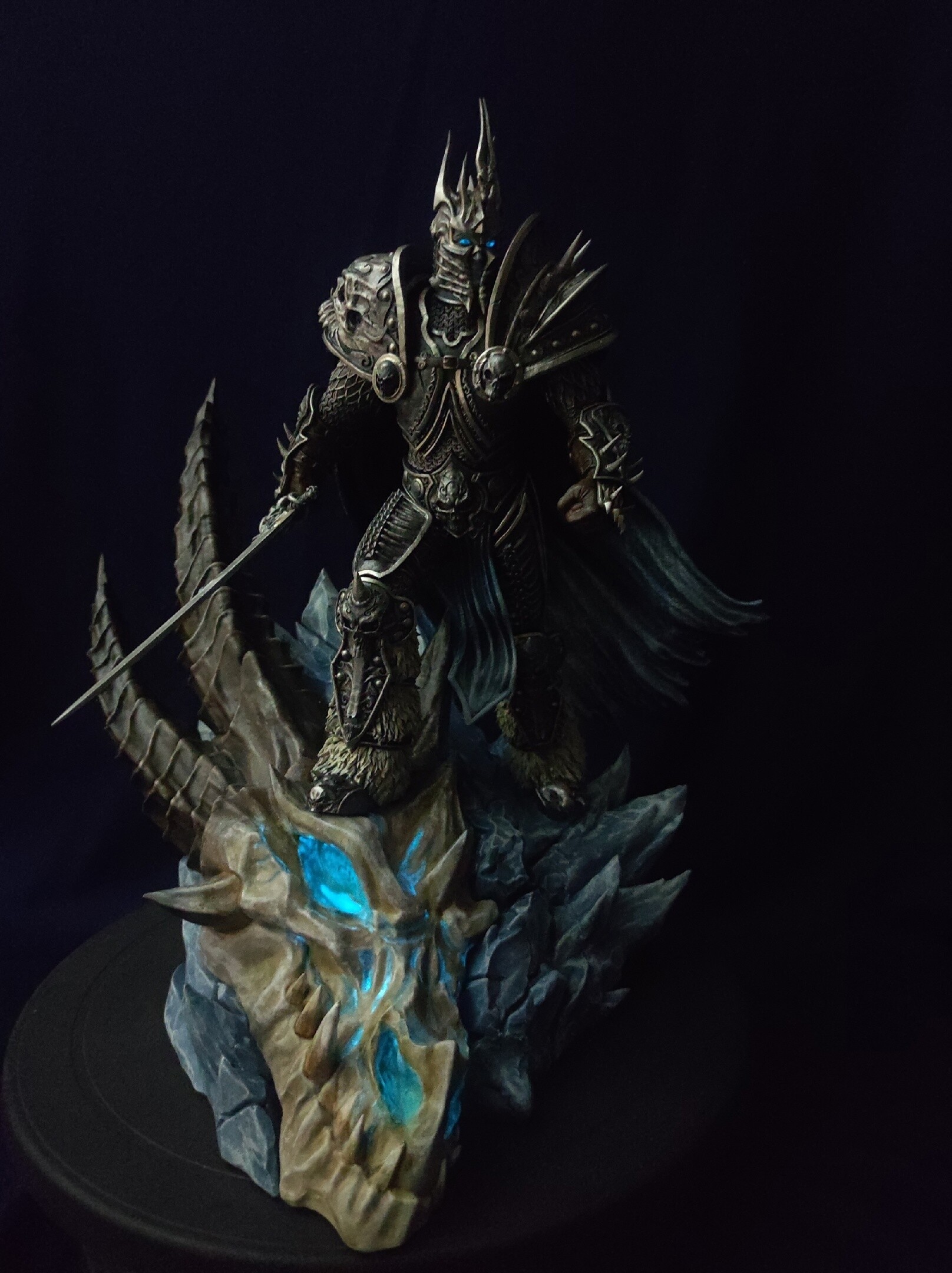 ArtStation - Arthas Lich king from World of Warcraft. 3D sculpt from ...