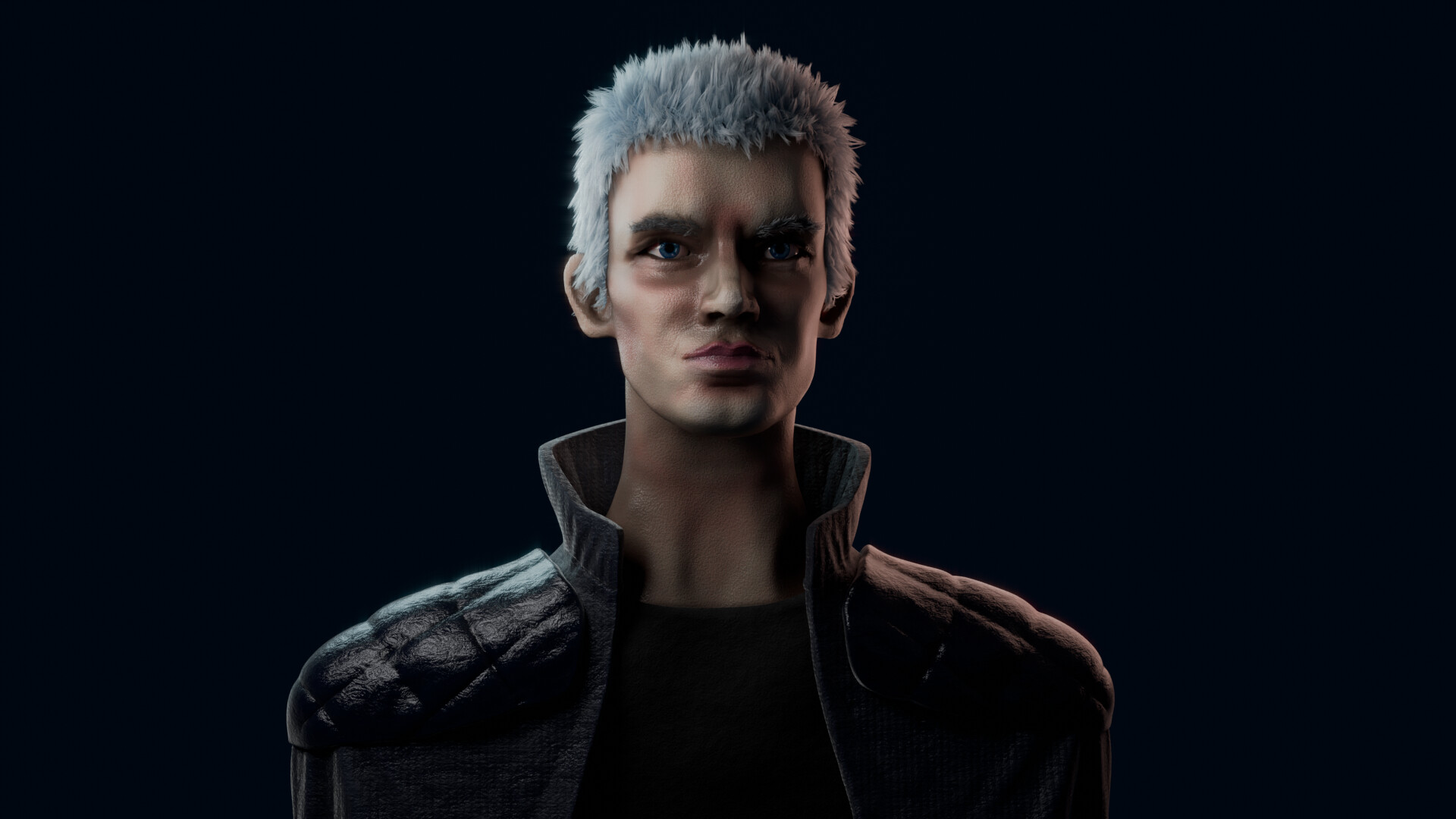 ArtStation - Nero Devil May Cry 5 Portrait Render