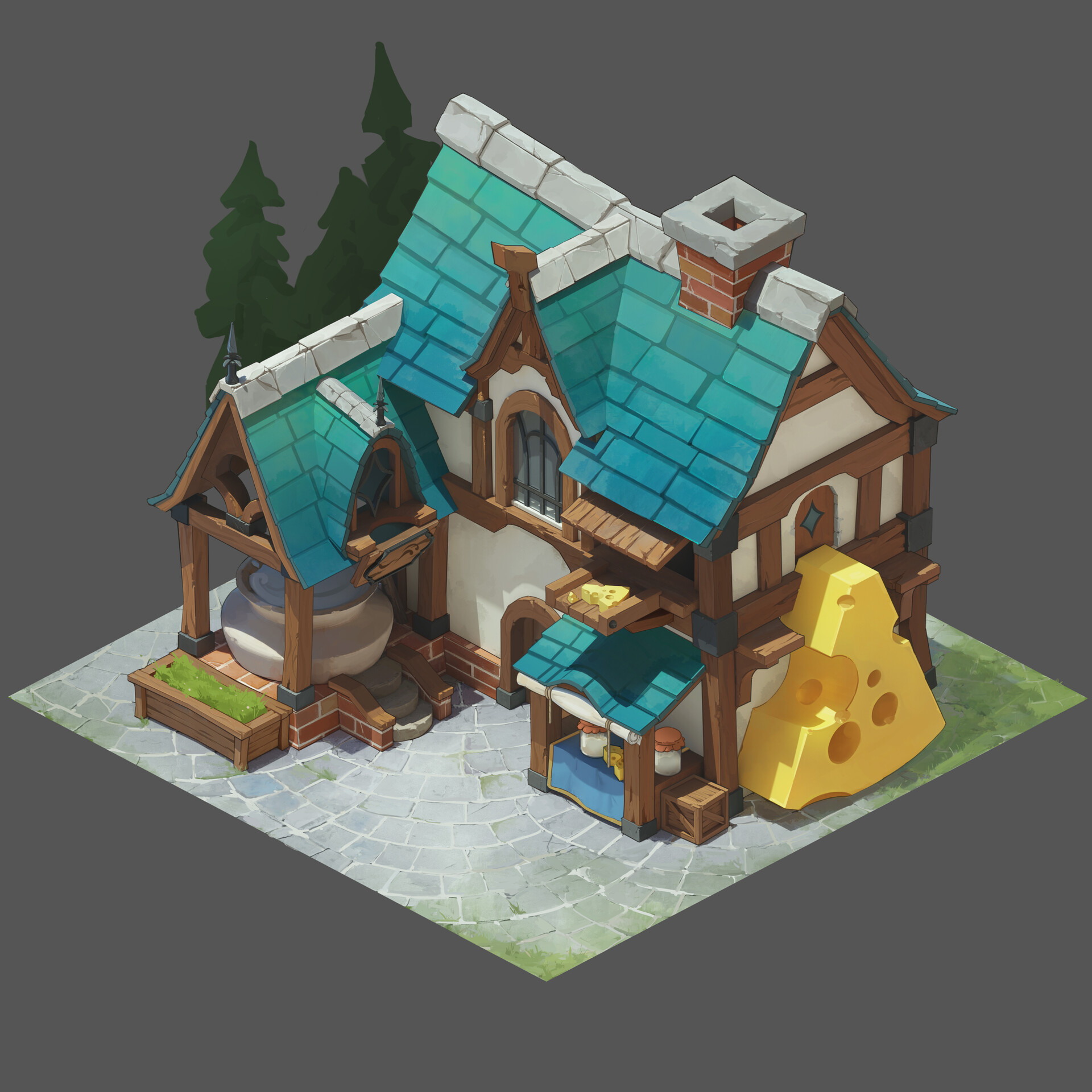 ArtStation - Basic small buildings