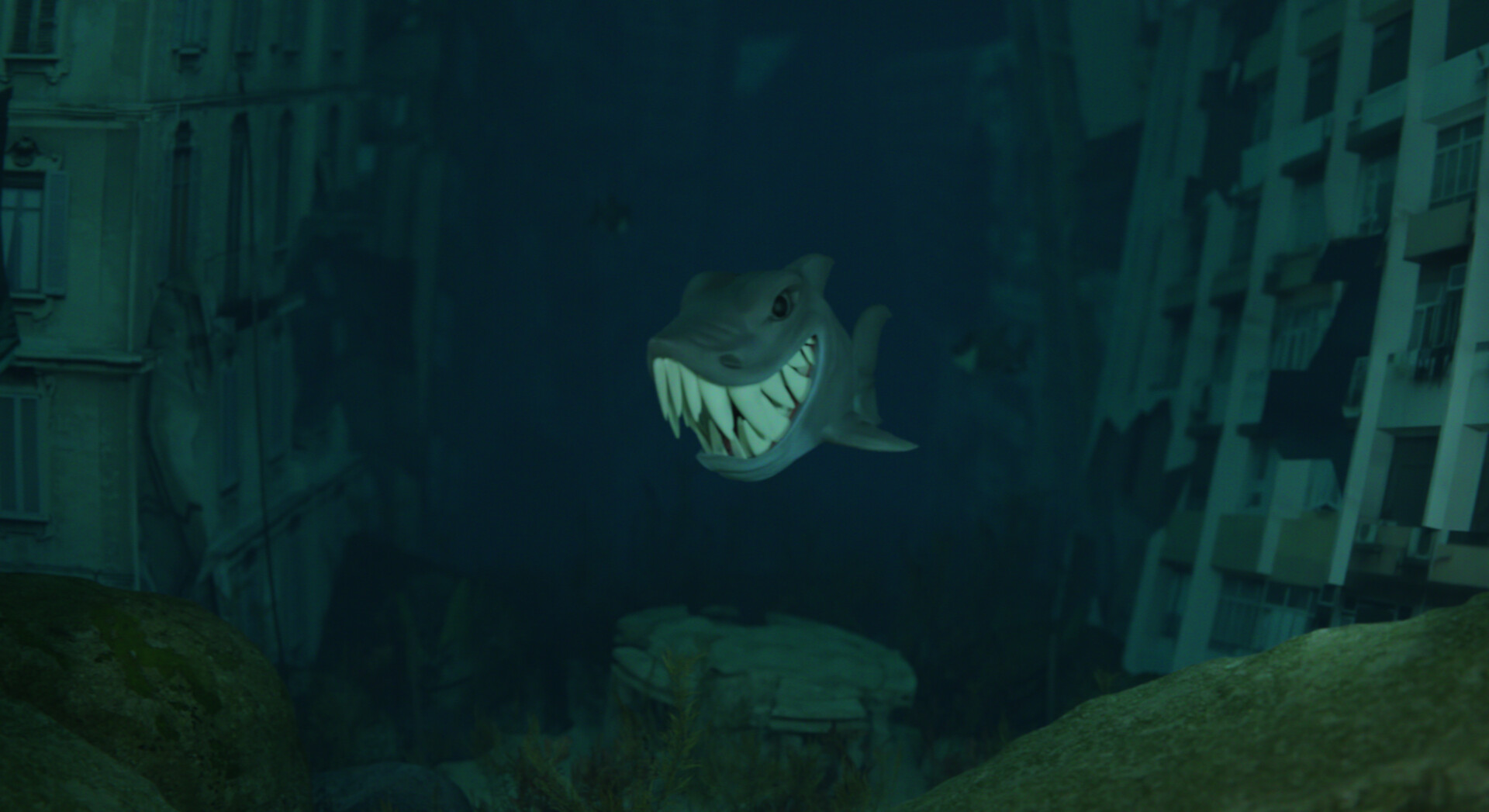 ArtStation - Shark in Underwater City