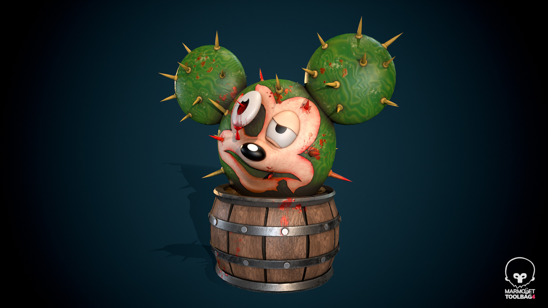 ArtStation - Death of the Family Mickey Mouse