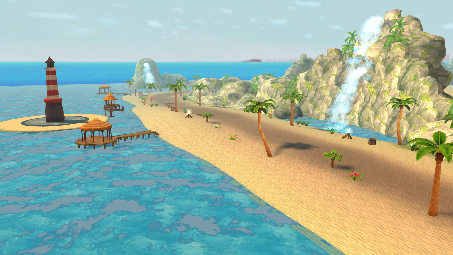 ArtStation - Beach Racing Track Environment