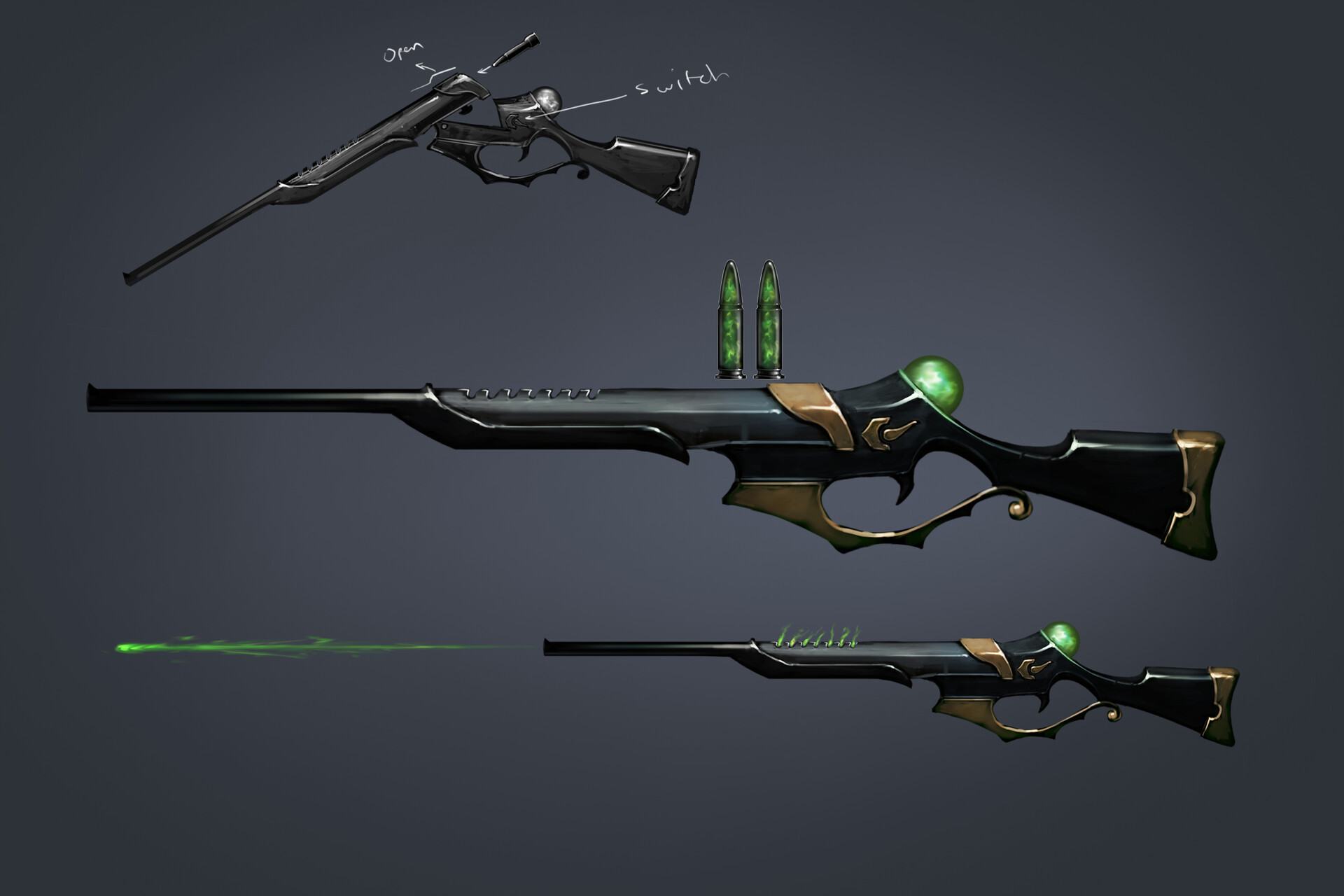 fantasy weapons guns