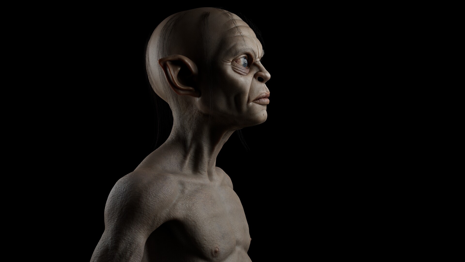 ArtStation - Lords of the Rings: Gollum