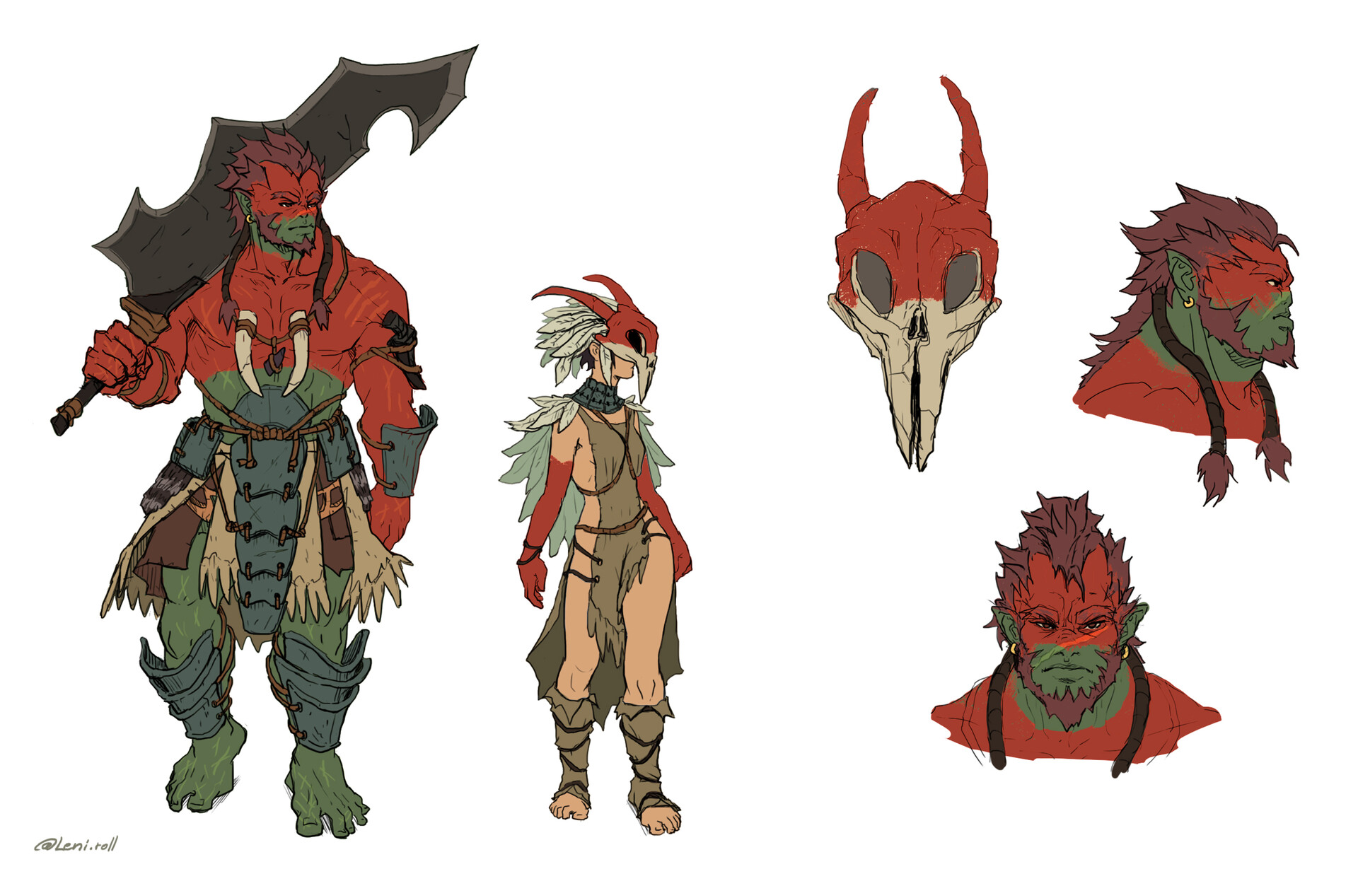 ArtStation - Orcs - Character Design