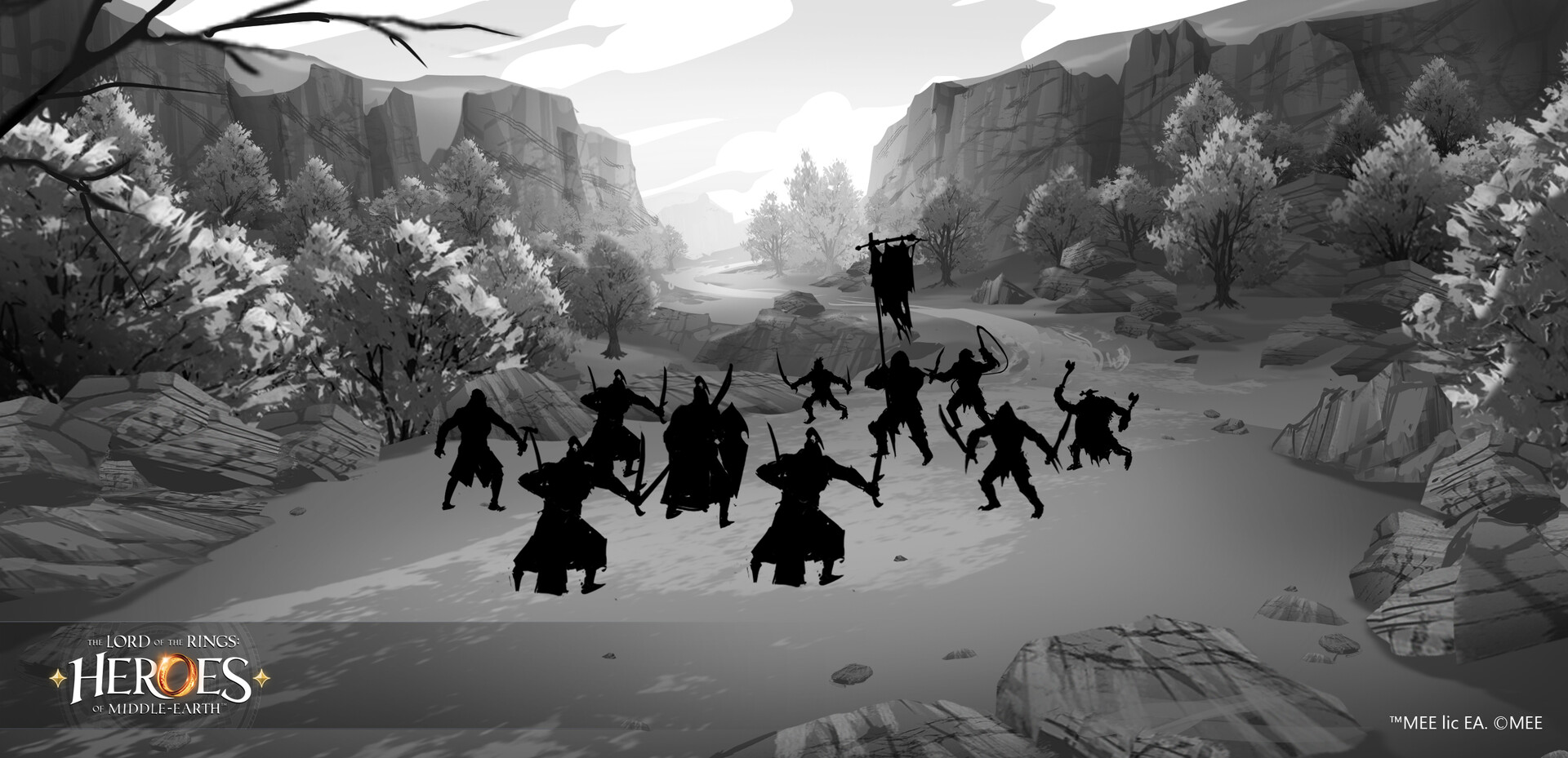 Matt Elser - LotR: Heroes of Middle-Earth - Environment Explorations