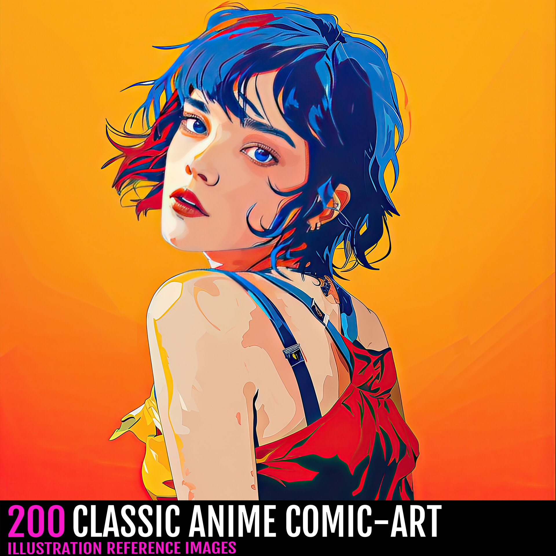 ArtStation - 200 CLASSIC ANIME COMIC-ART / 4K