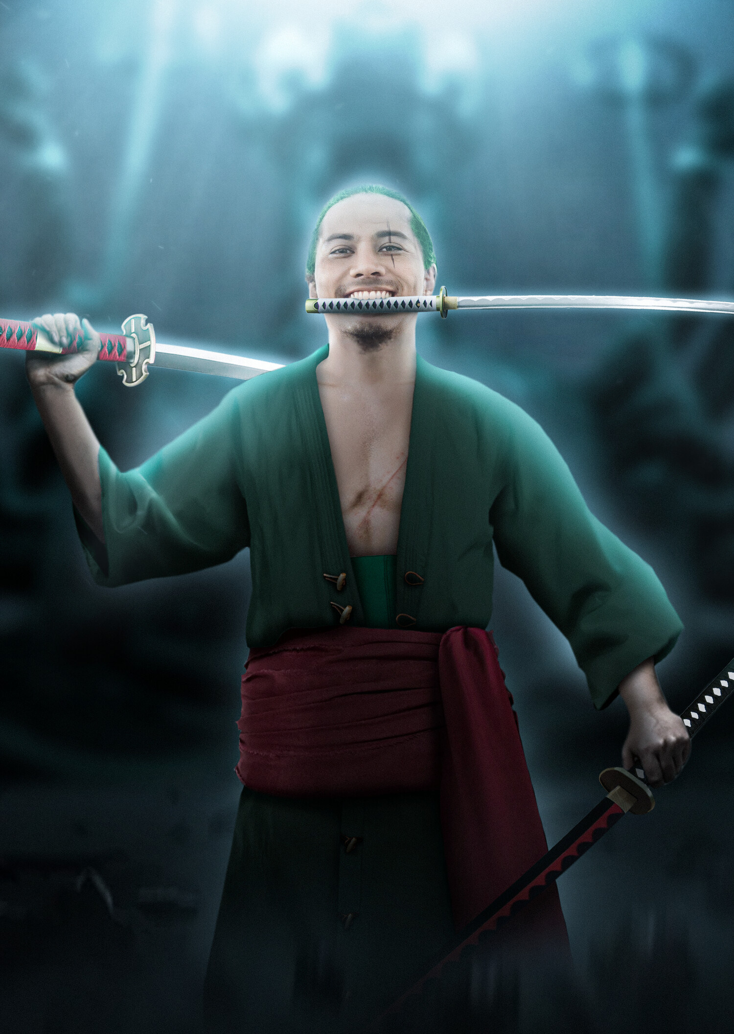 ArtStation - Zoro (One Piece-inspired)