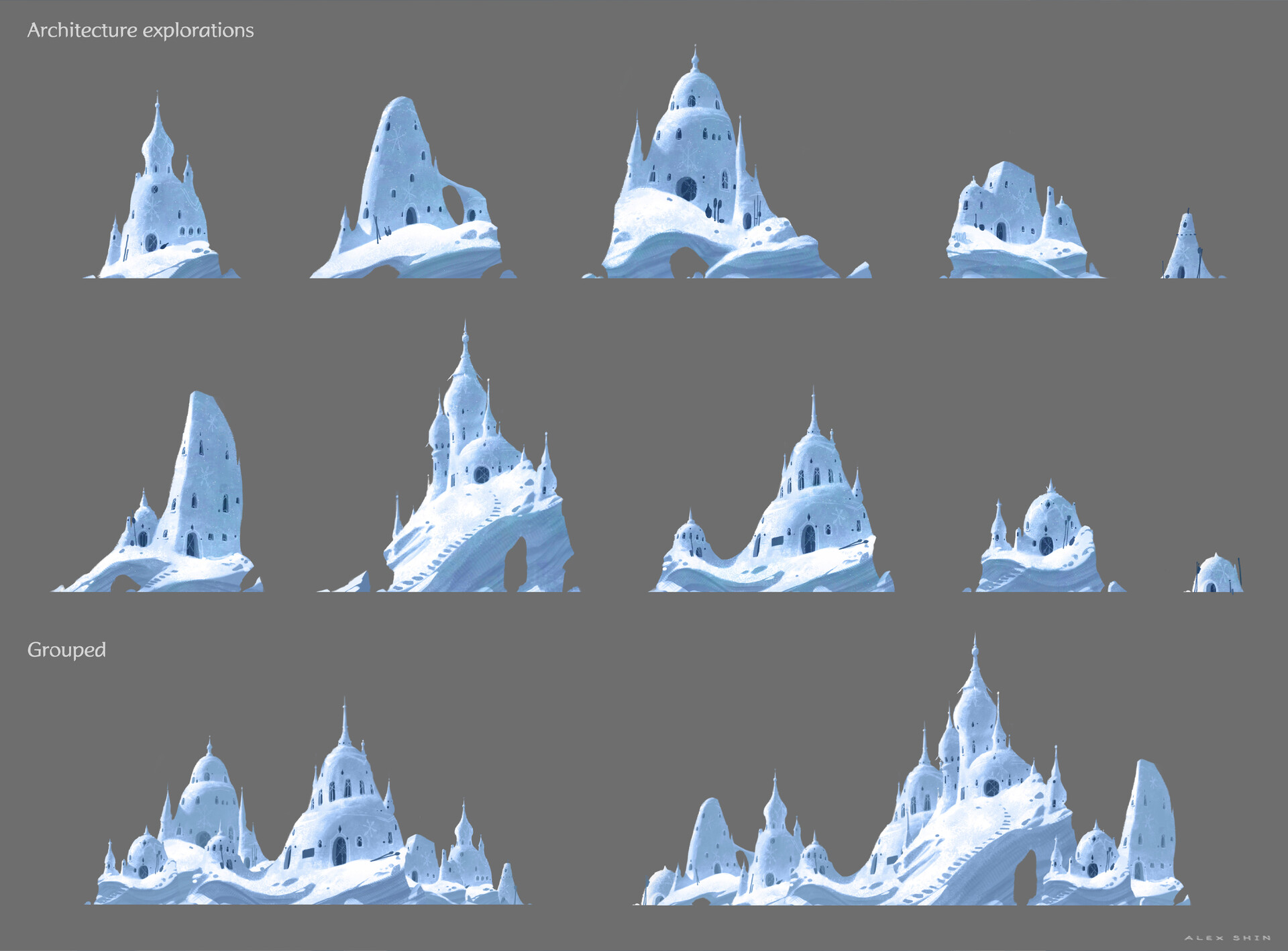 Alex Shin - Glacial Castle