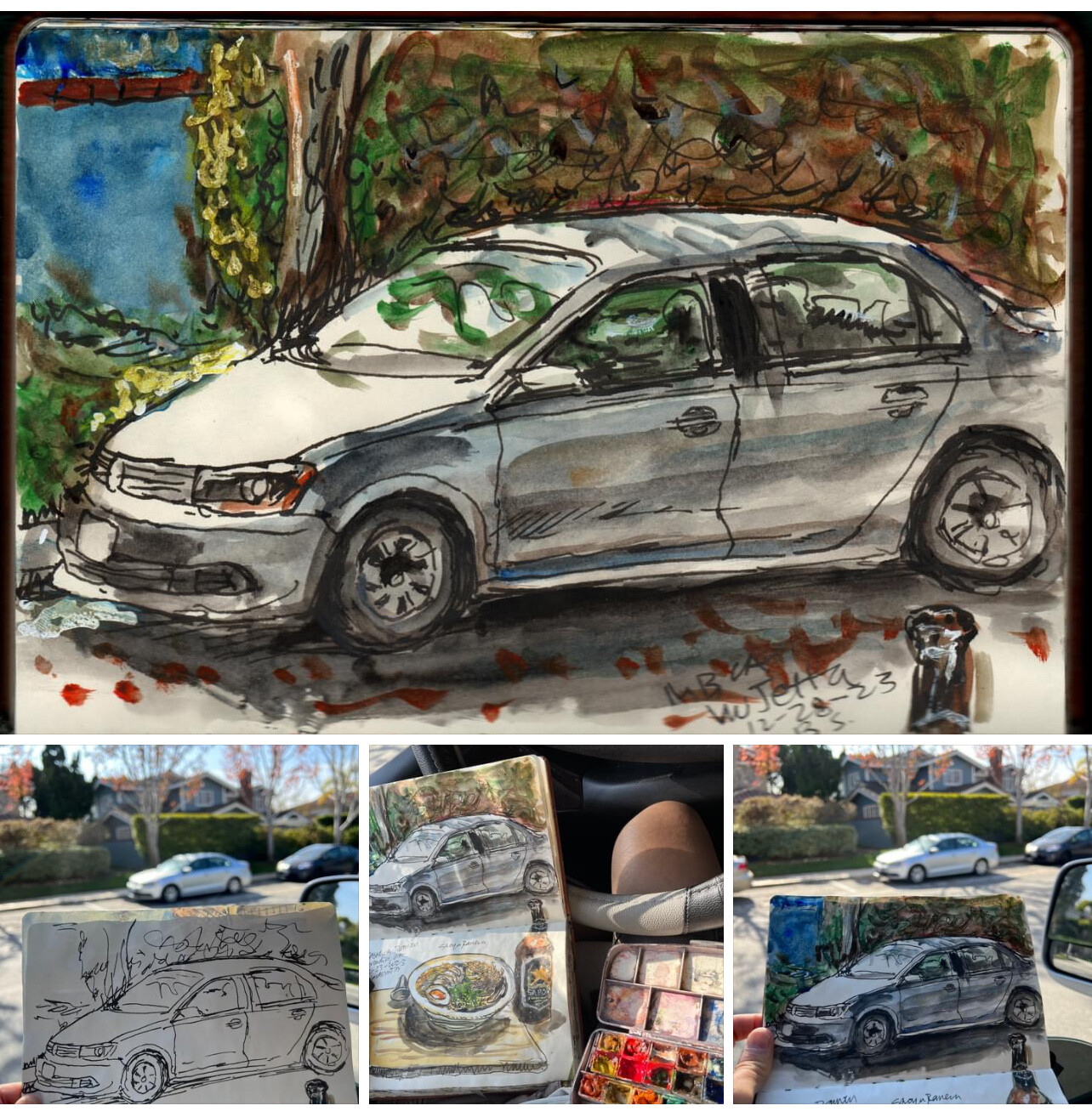 ArtStation - "VW JETTA"