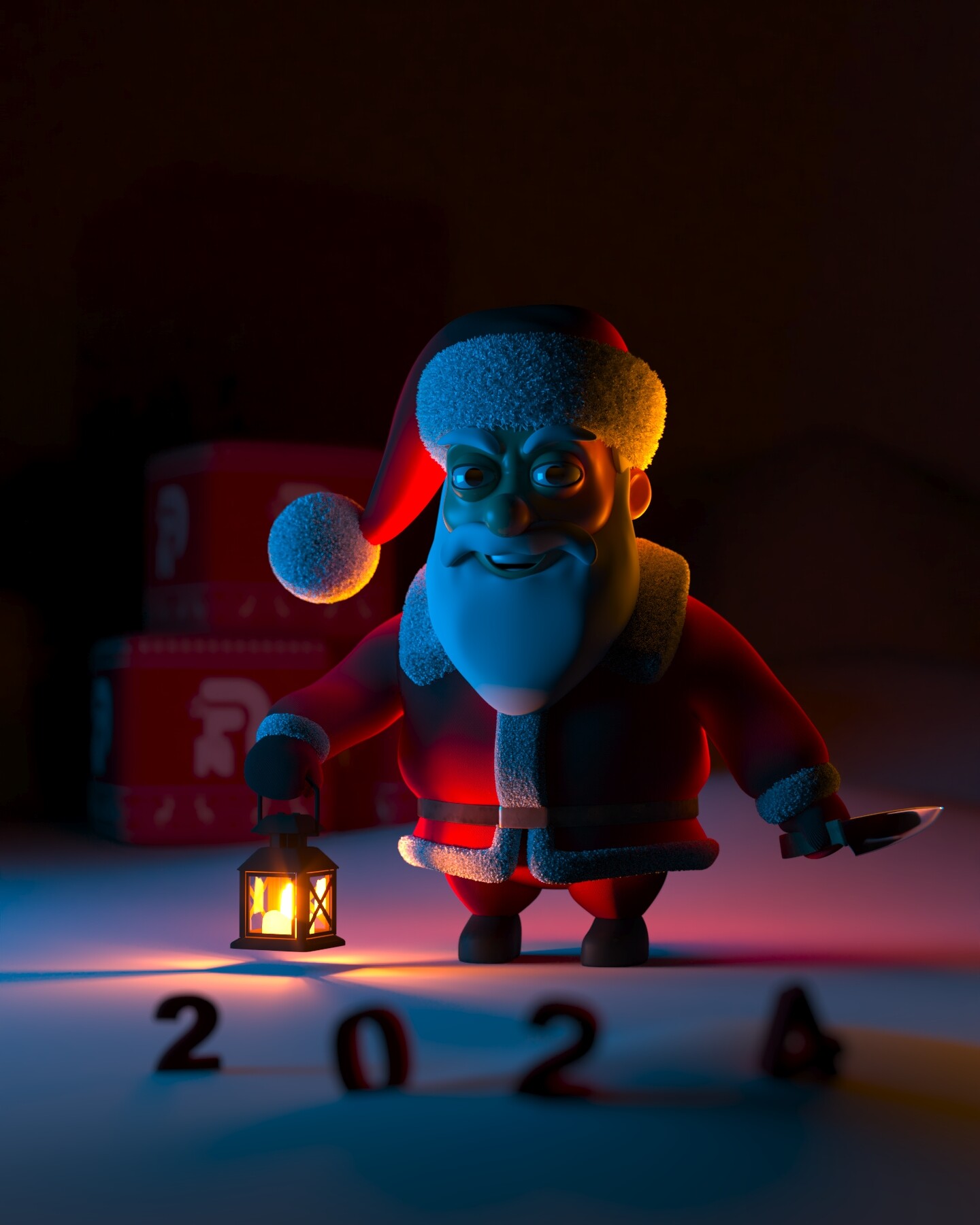 ArtStation - Santa killer