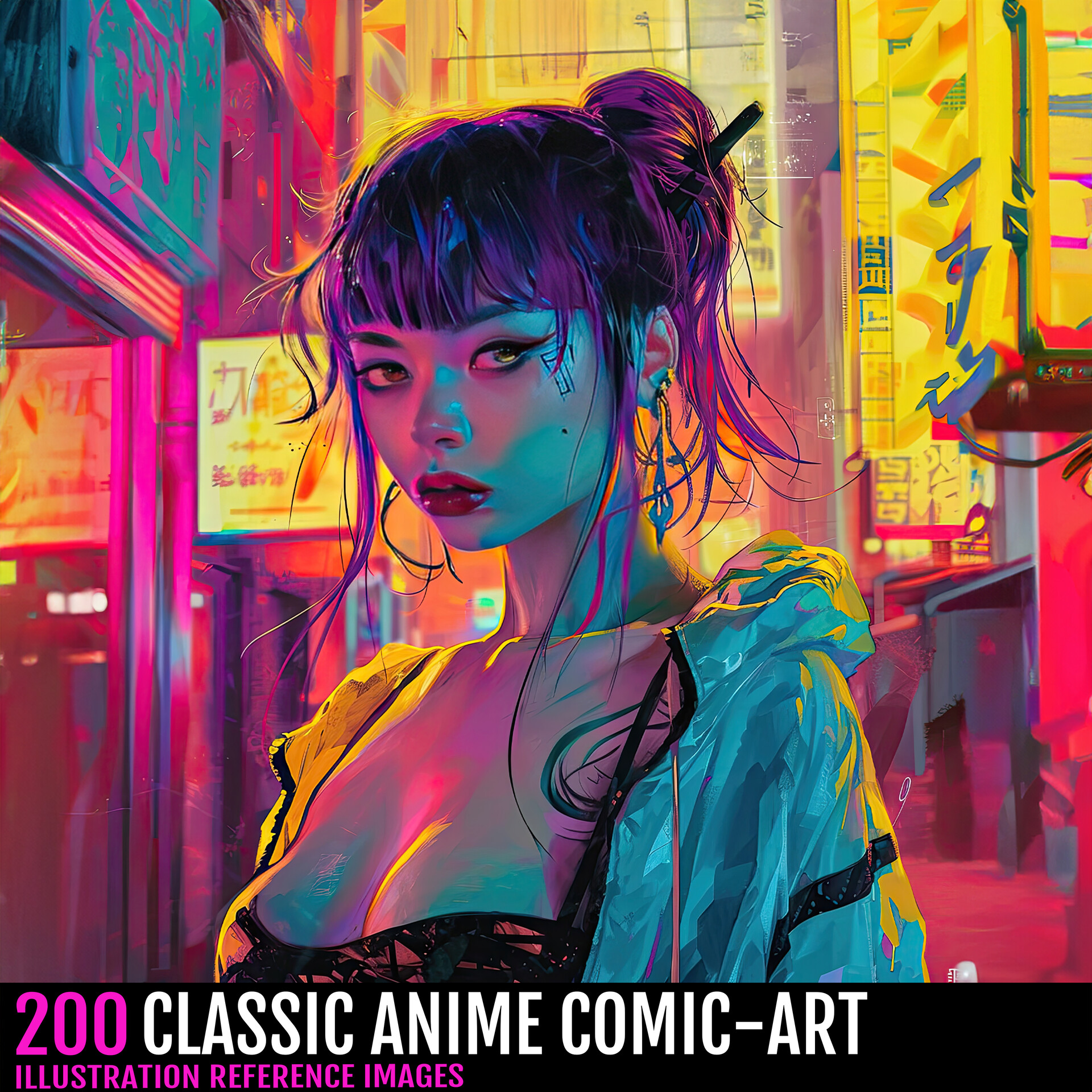 ArtStation - 200 CLASSIC ANIME COMIC-ART / 4K