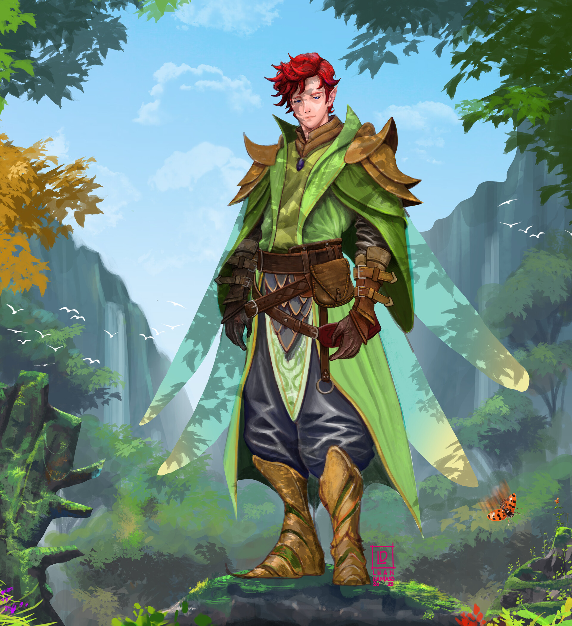 ArtStation - Forest Guardian Fairy