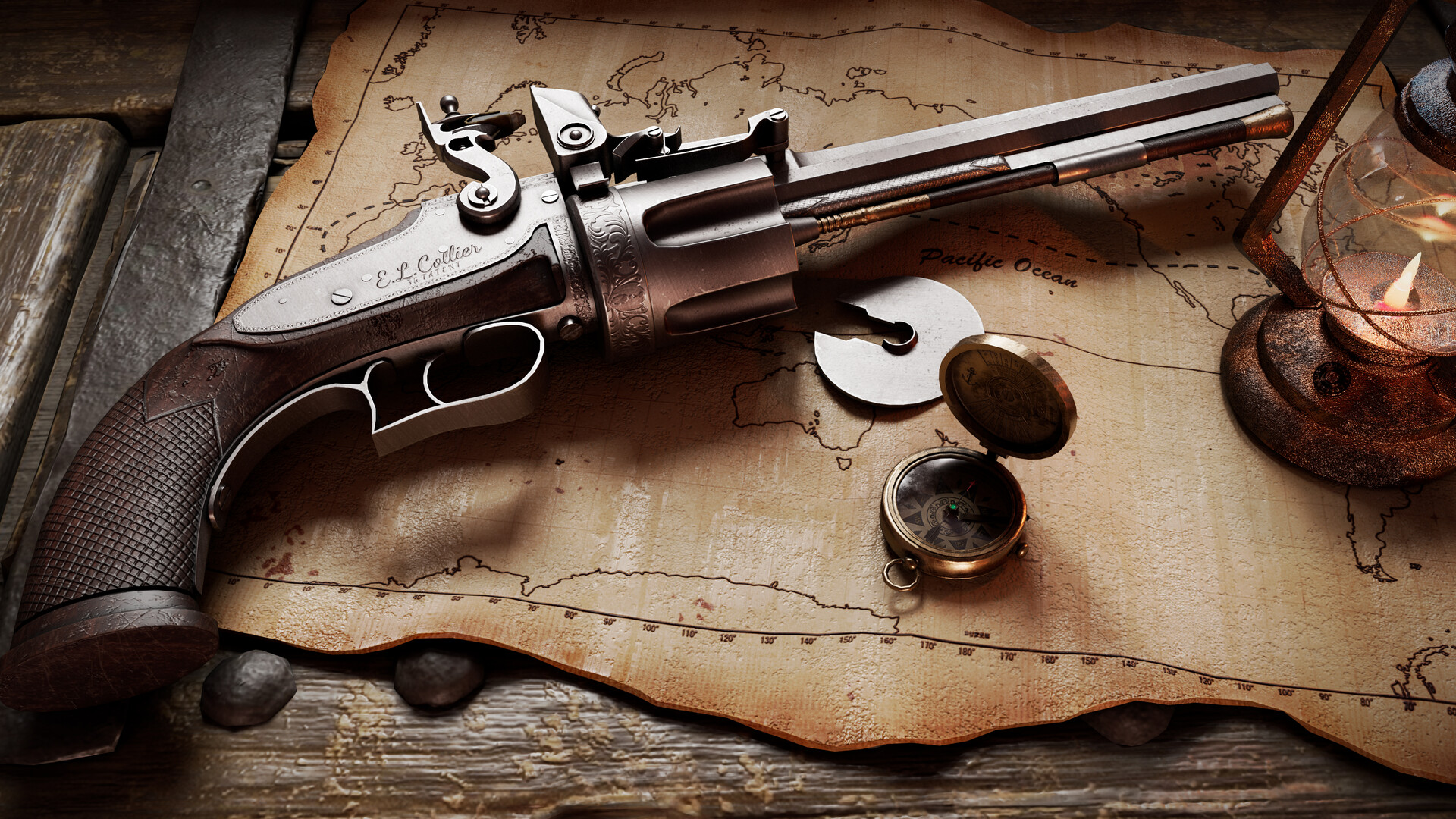 ArtStation - Flintlock Musket Revolver