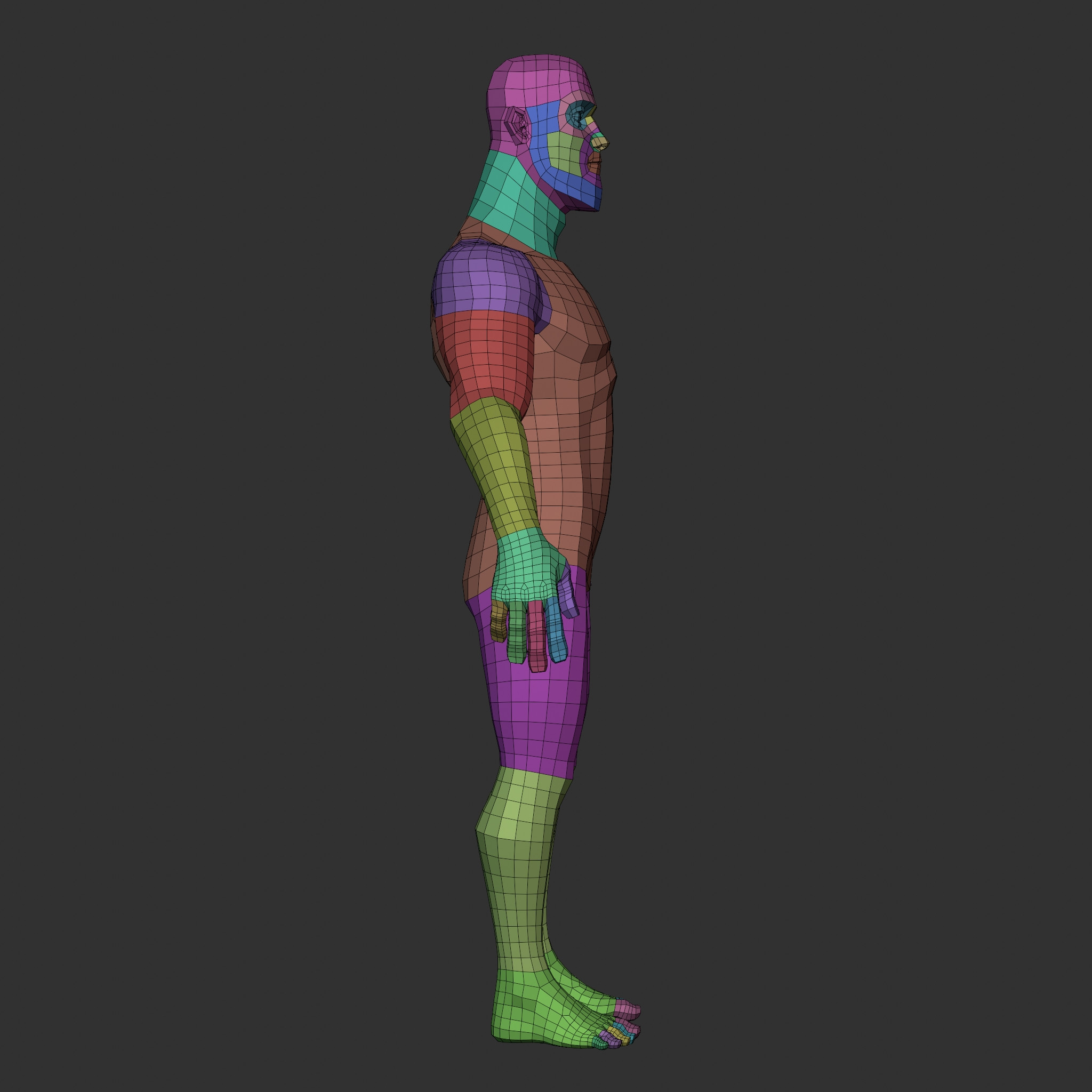 George Zaky - Disney Male Lowpoly Basemesh V1