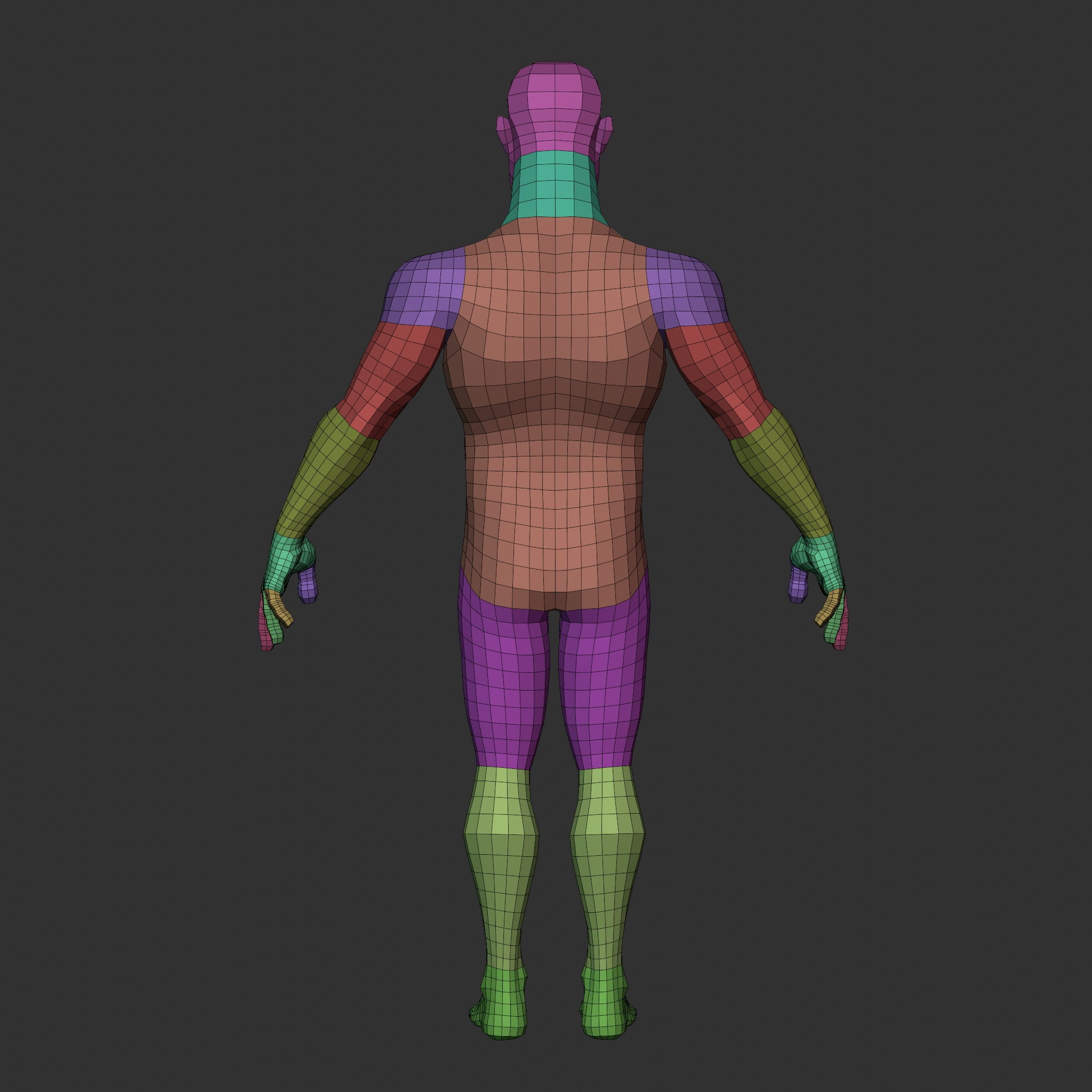 George Zaky - Disney Male Lowpoly Basemesh V1