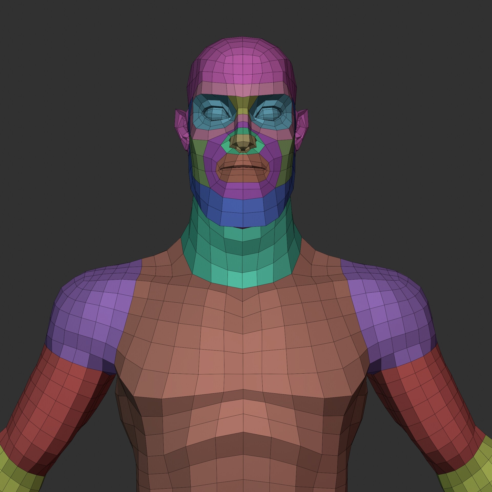 George Zaky - Disney Male Lowpoly Basemesh V1