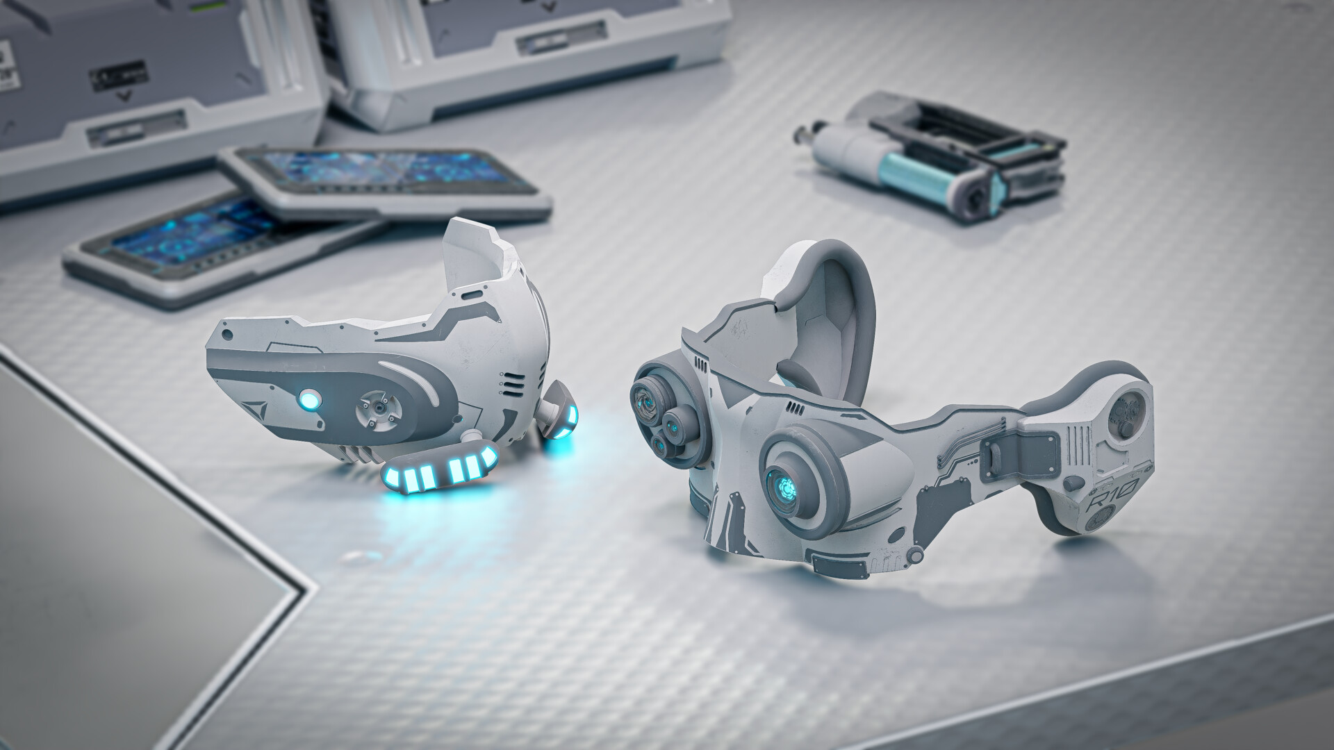 ArtStation - Military Sci-Fi Gadget