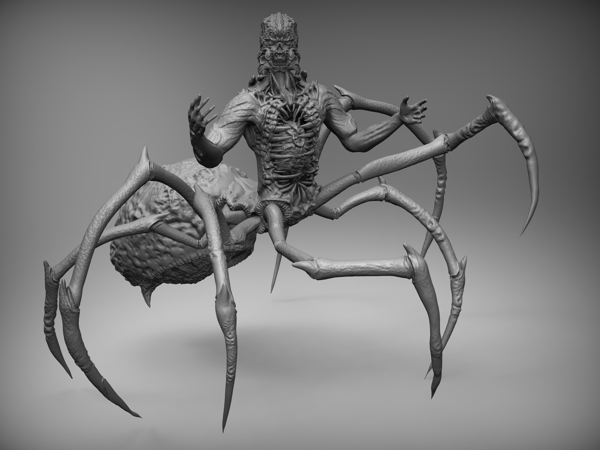 ArtStation - Spider Humanoid