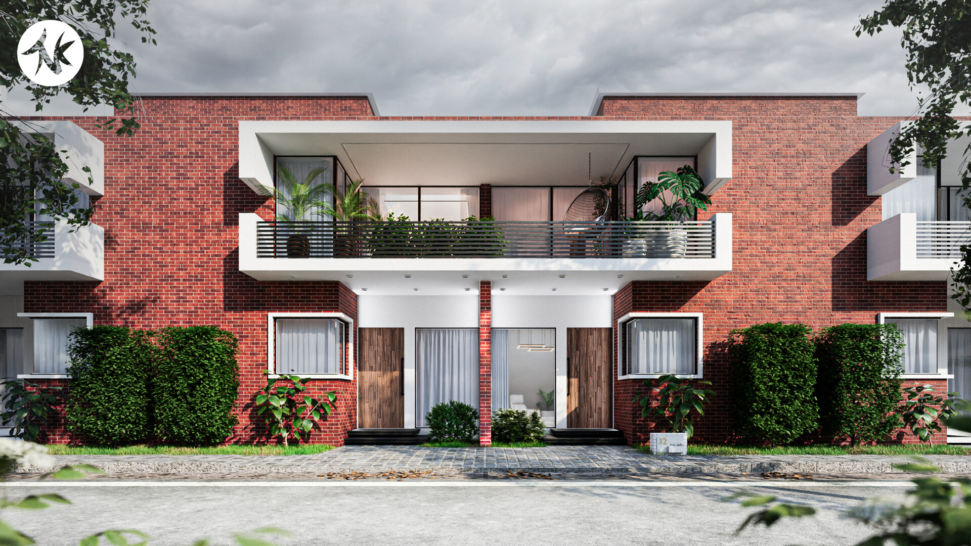 ArtStation - Arch Viz - Row House