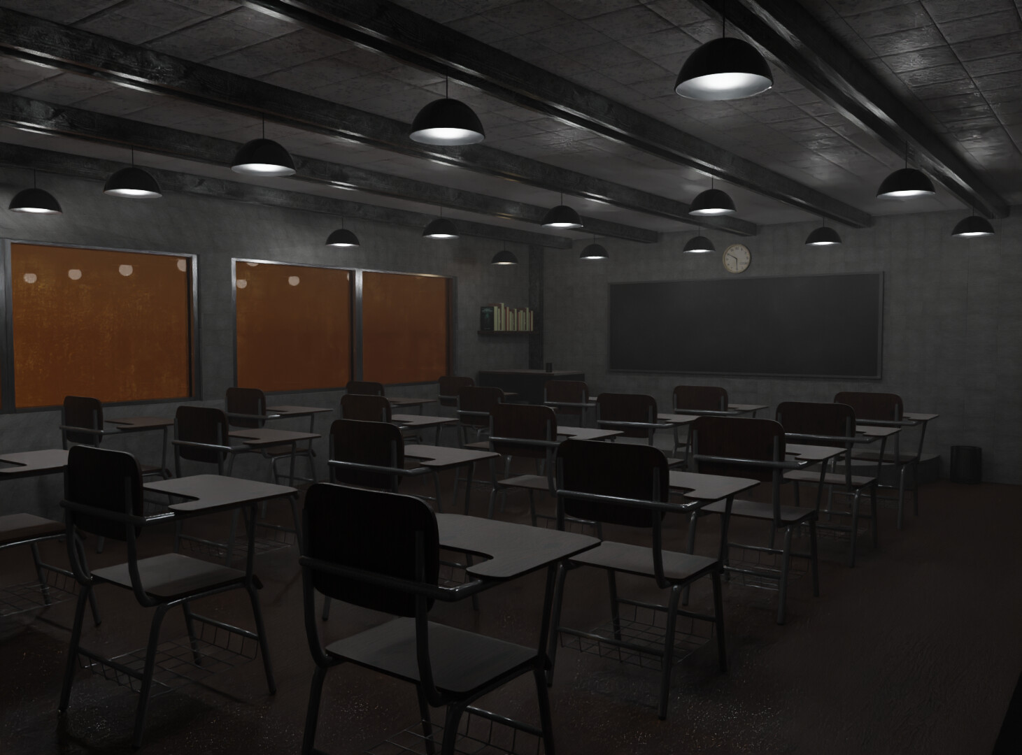 ArtStation - 3D CLASSROOM