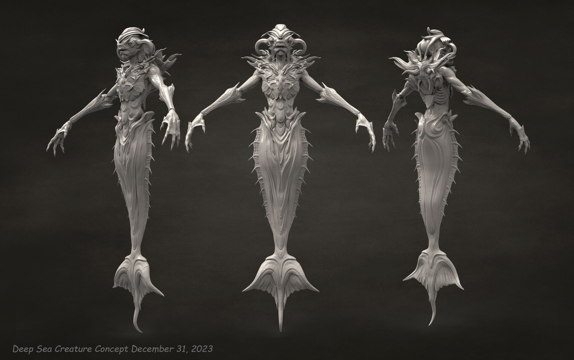 ArtStation - Sea Creature Concept