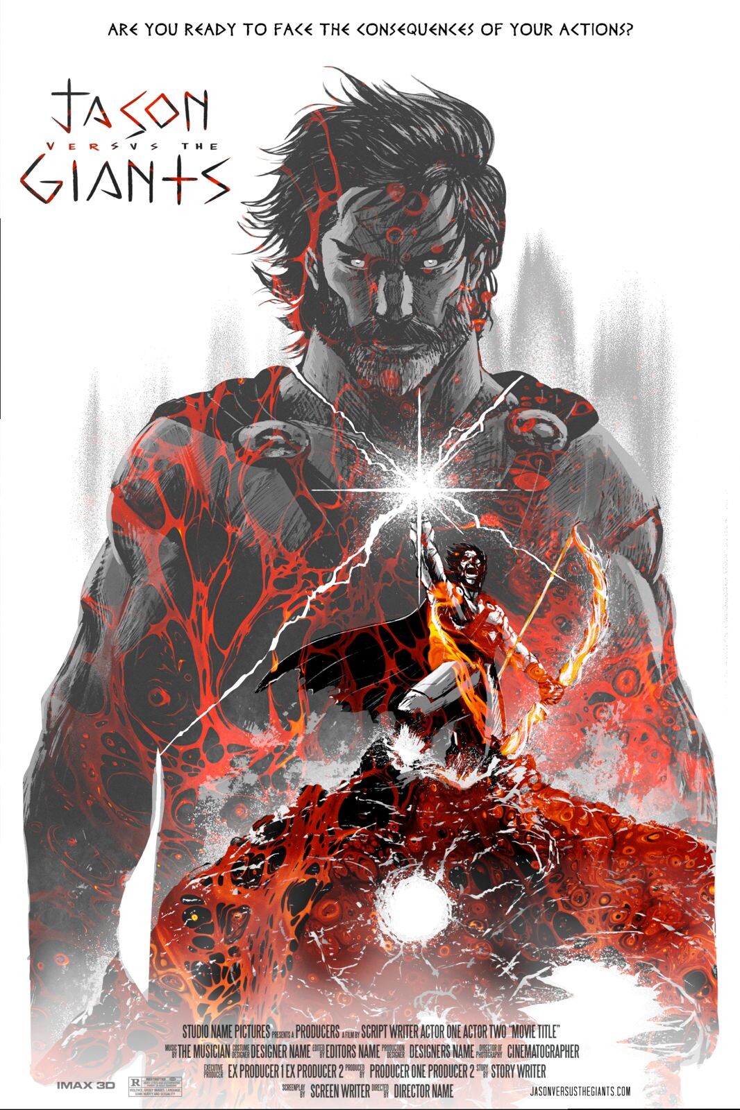 ArtStation - Jason Versus The Giants poster