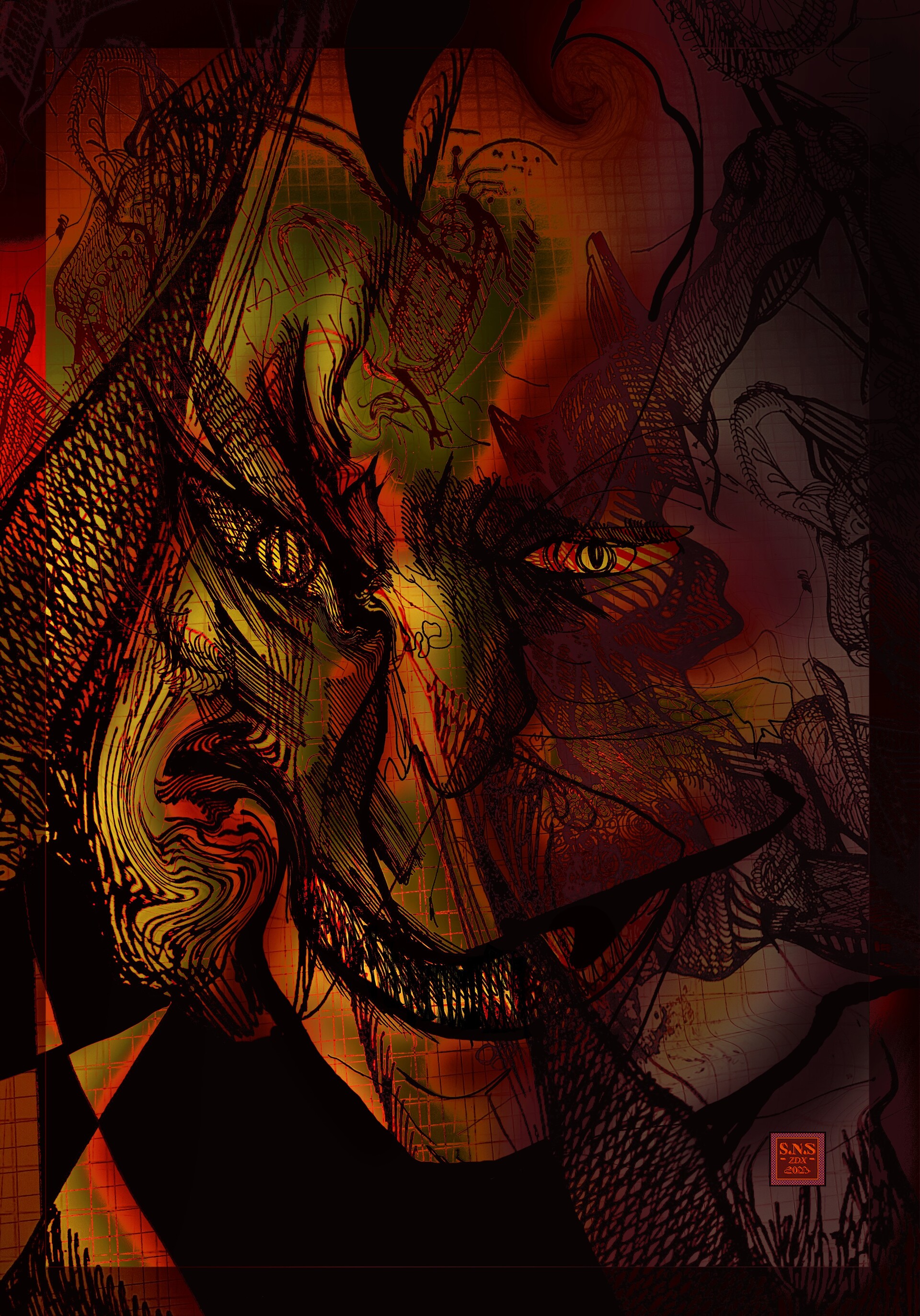 ArtStation - Right Now, Move Back One Space.